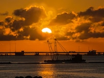 Sunset at Harbor House