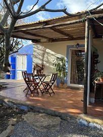 Min veranda på Casa Yuca