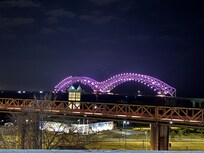 View from parking lot 6 at Comfort Inn