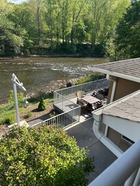 We enjoyed the views from our balcony