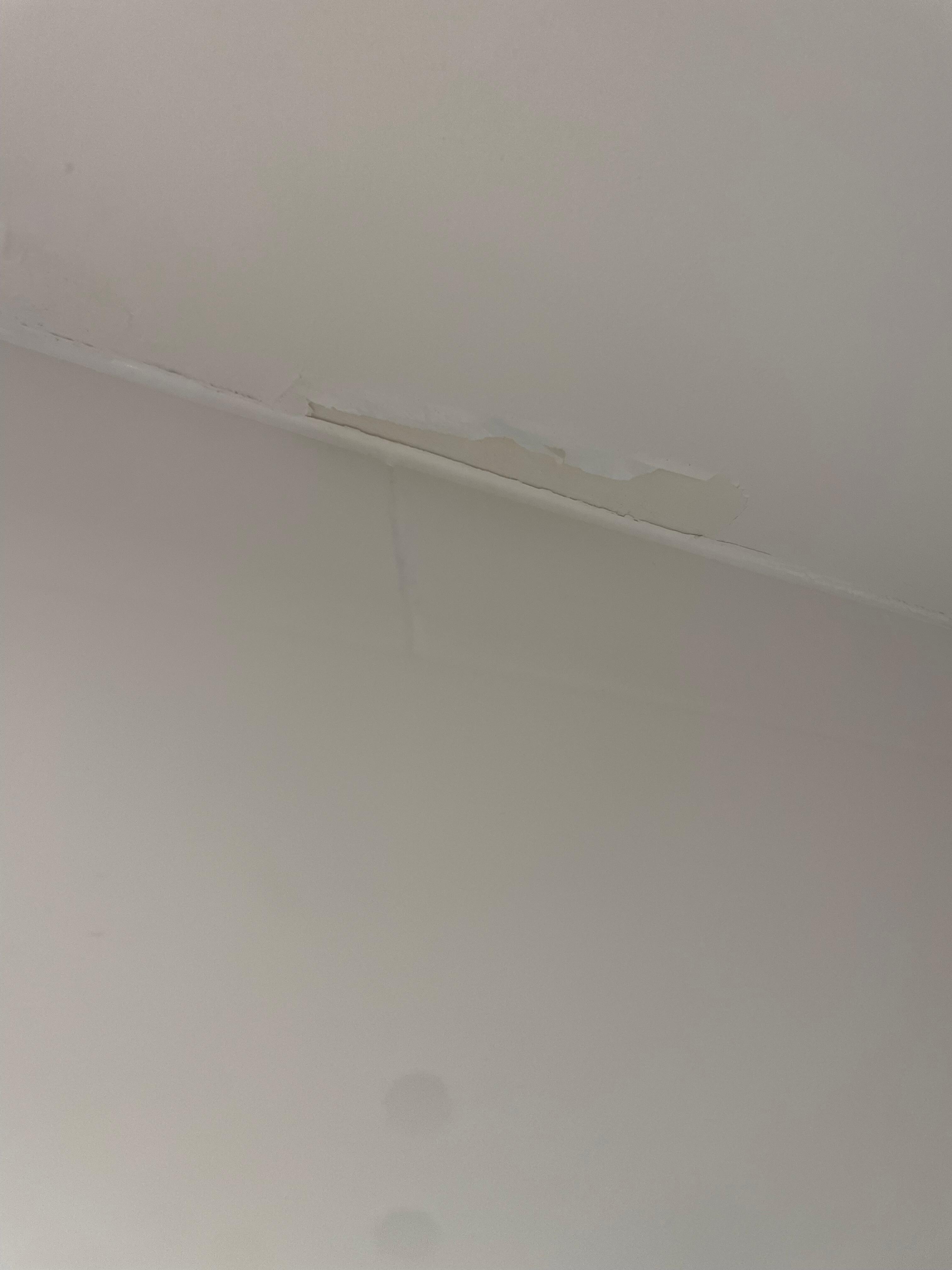 Peeling paint