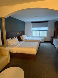 Spacious and updated room.