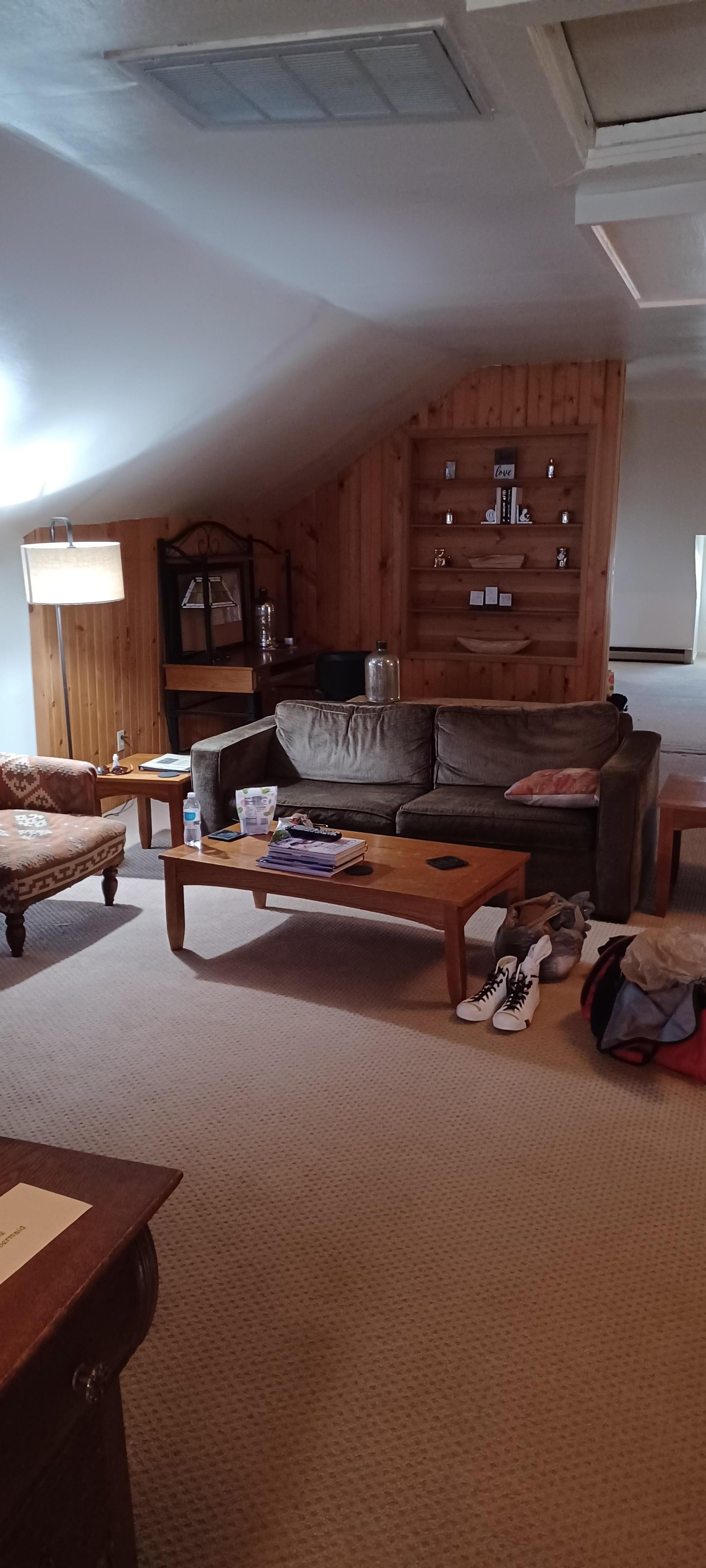 Living quarters are very comfortable