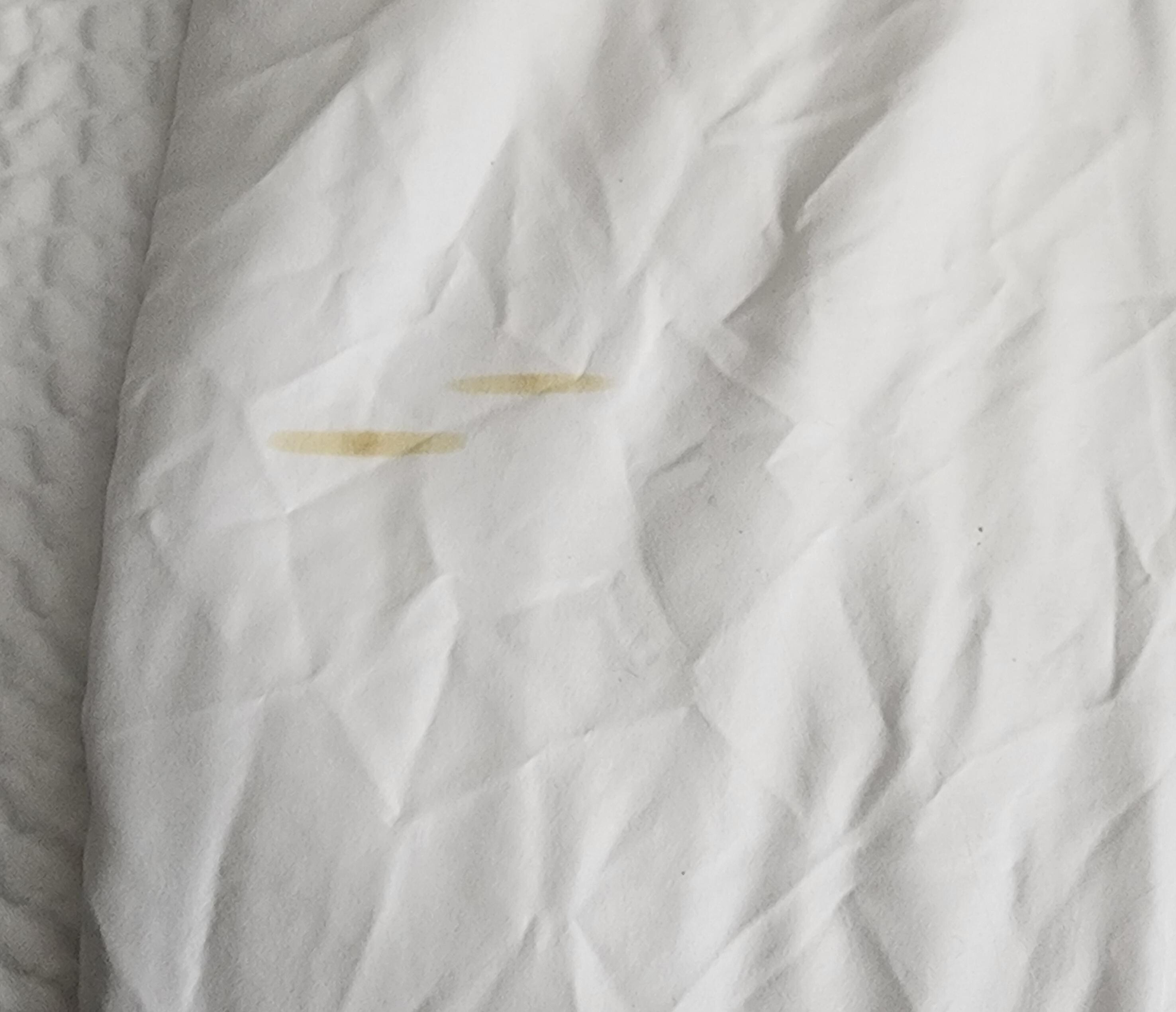 Filthy bed sheet, asked them to change it three days in a row. 