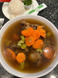 Yummy ox tail soup from market st cafe