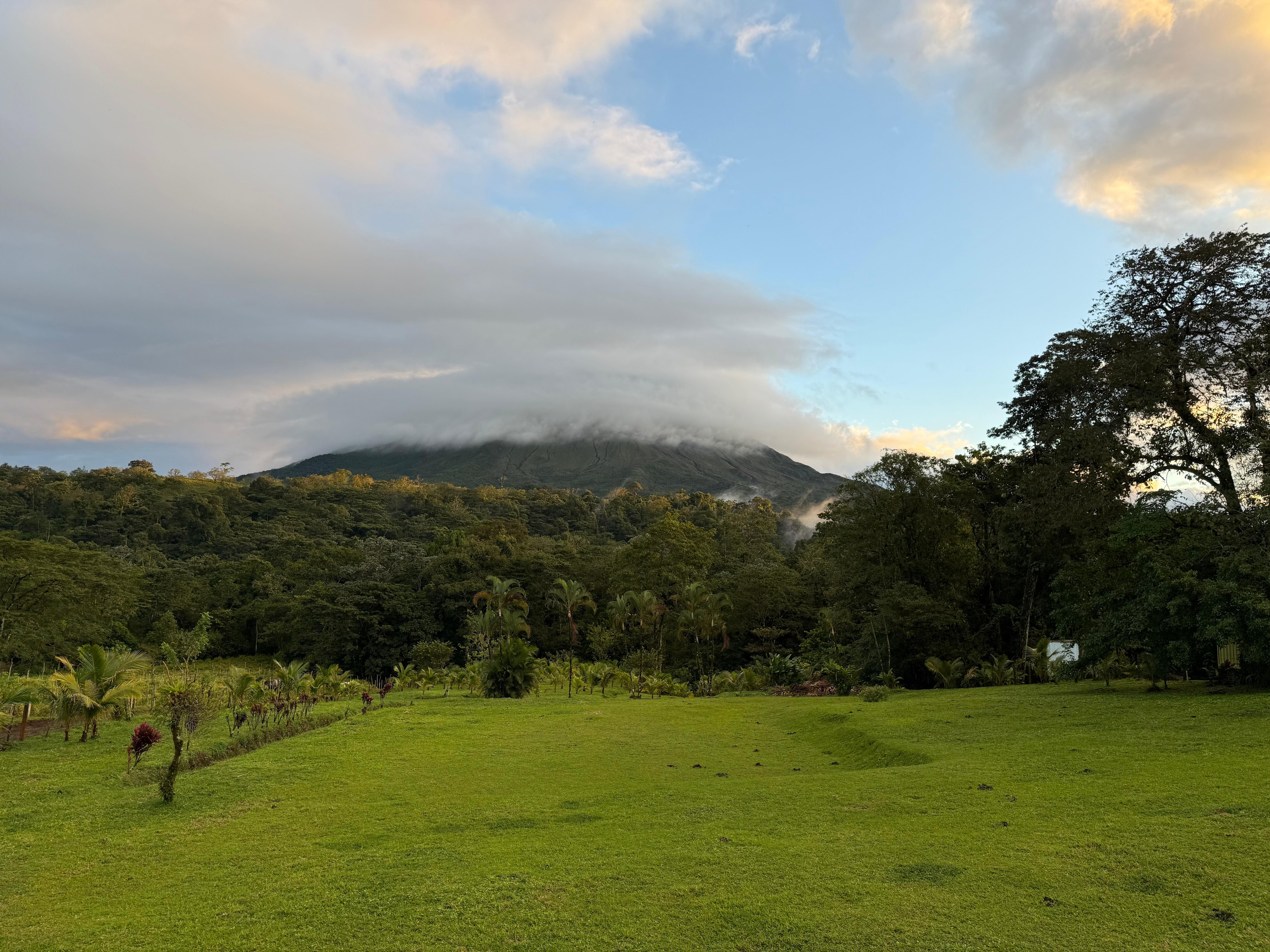  View from our room. Unfortunately Arenal Volcano covered by clouds
