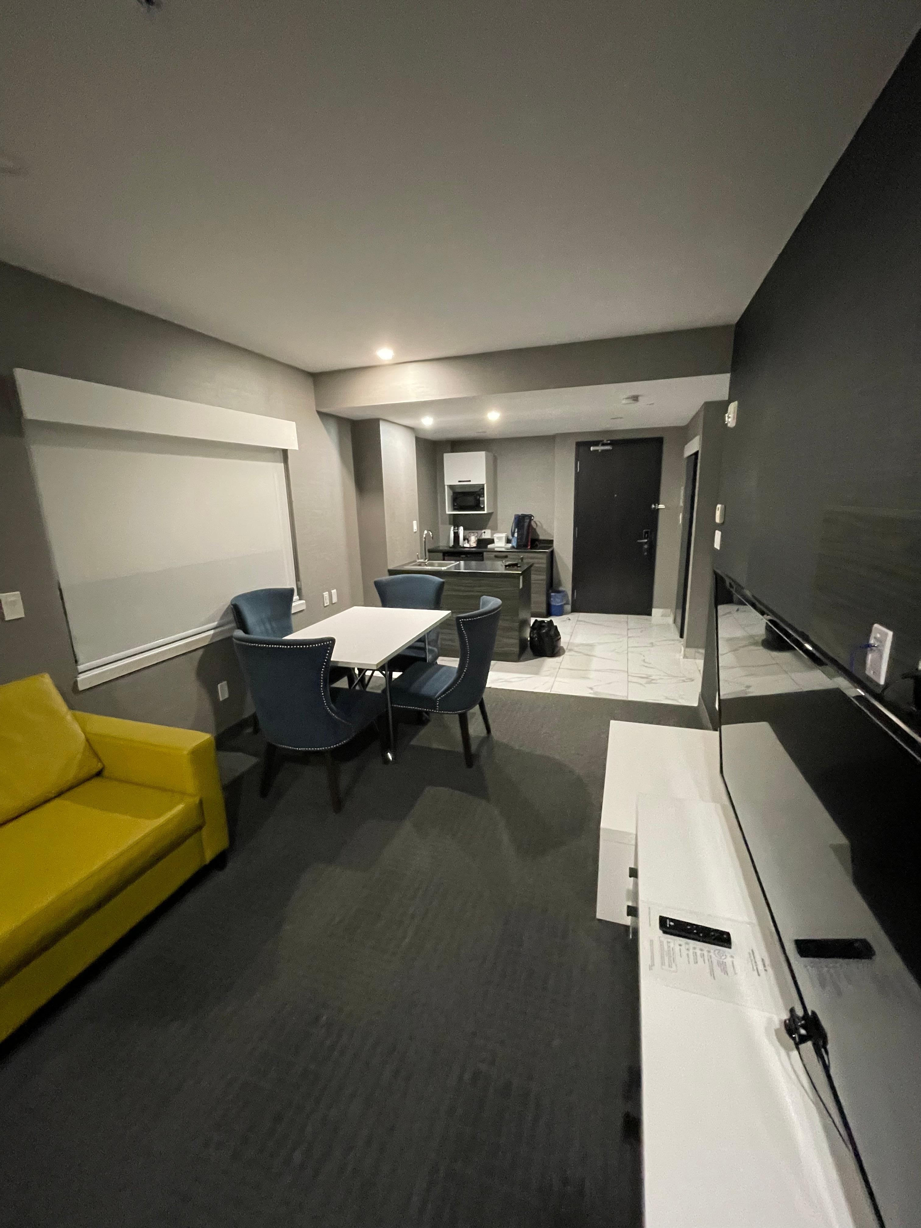 Cuisinette très pratique