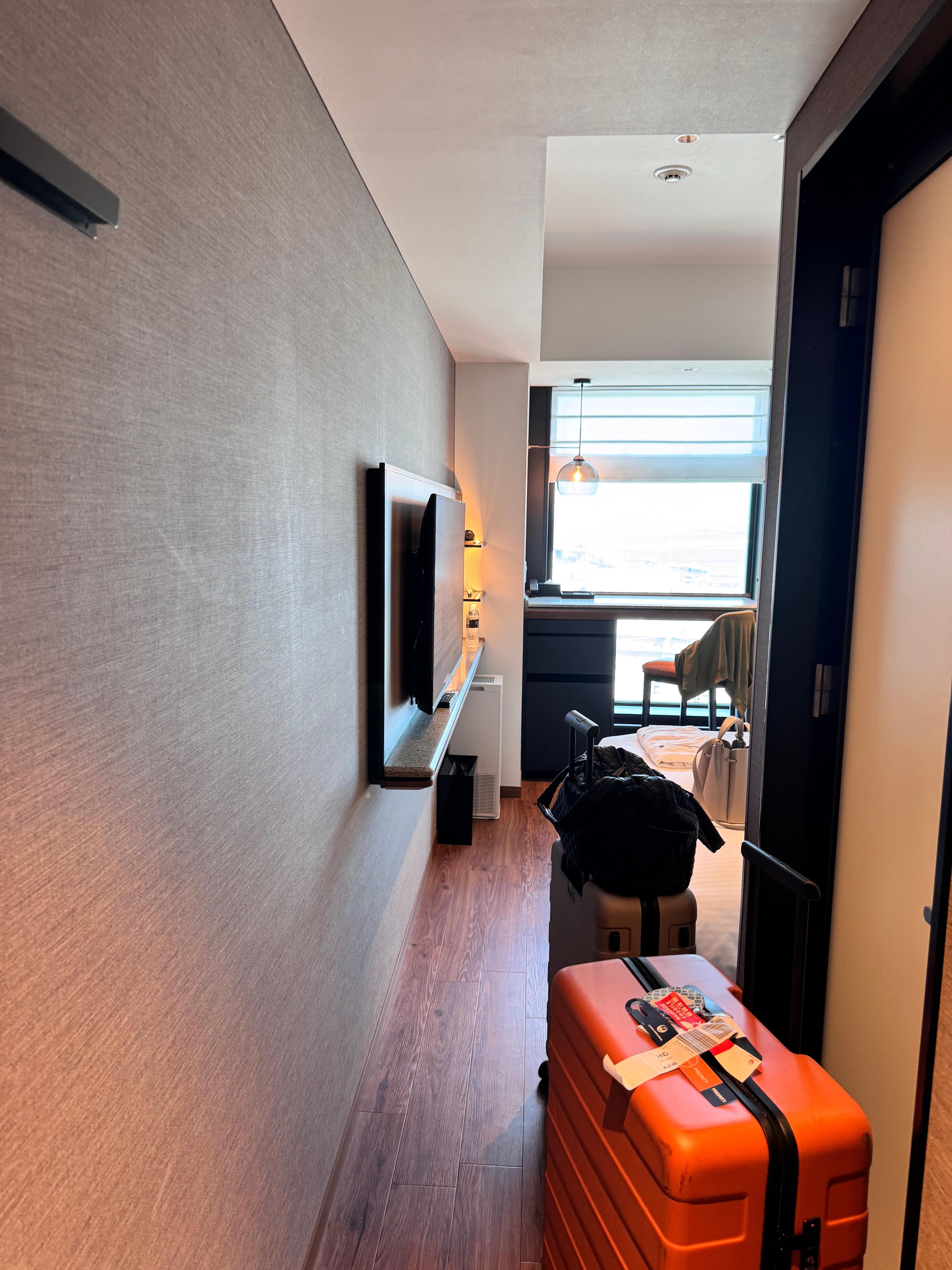 Room entrance. 