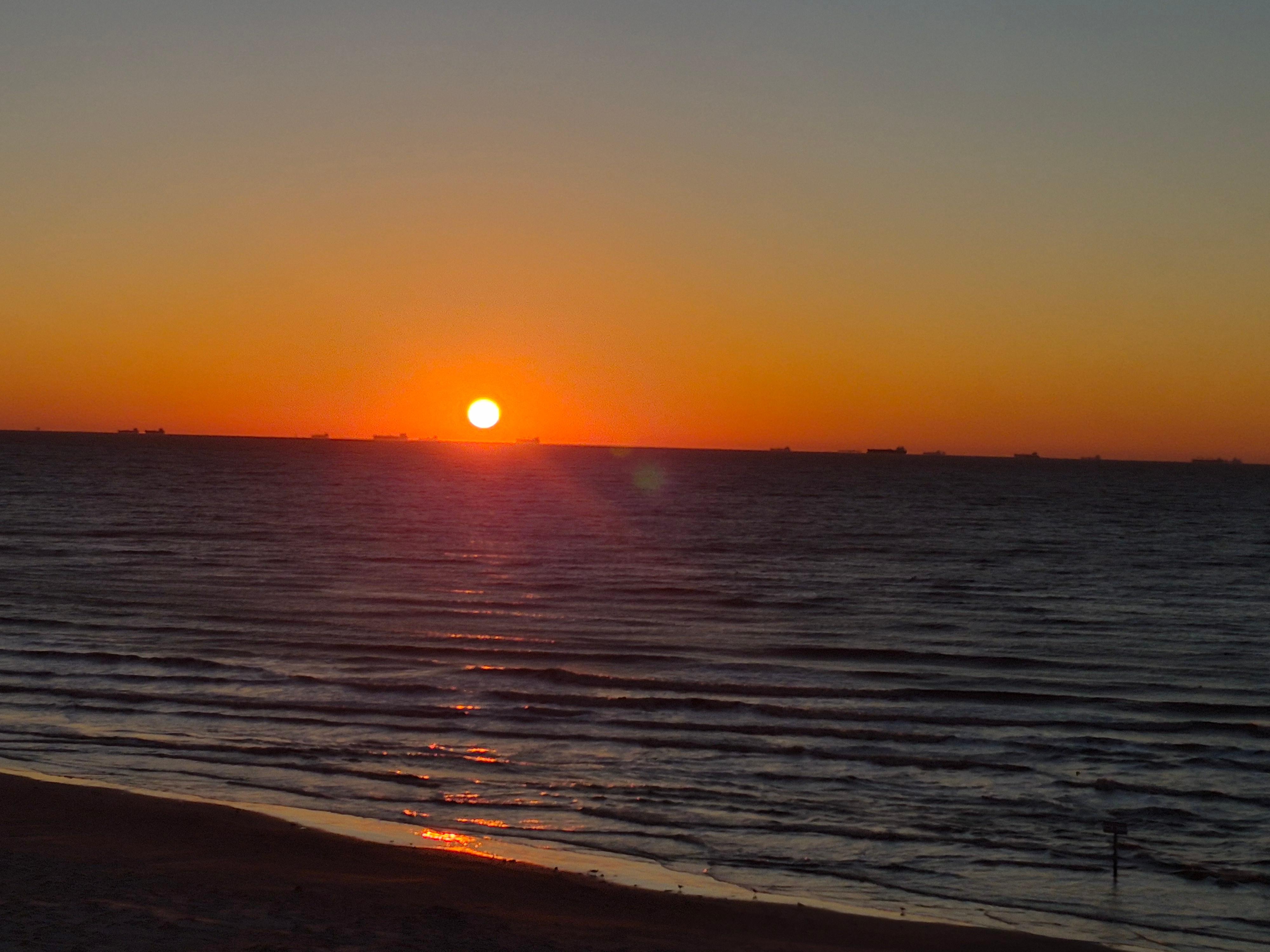 Amazing balcony sunrise.