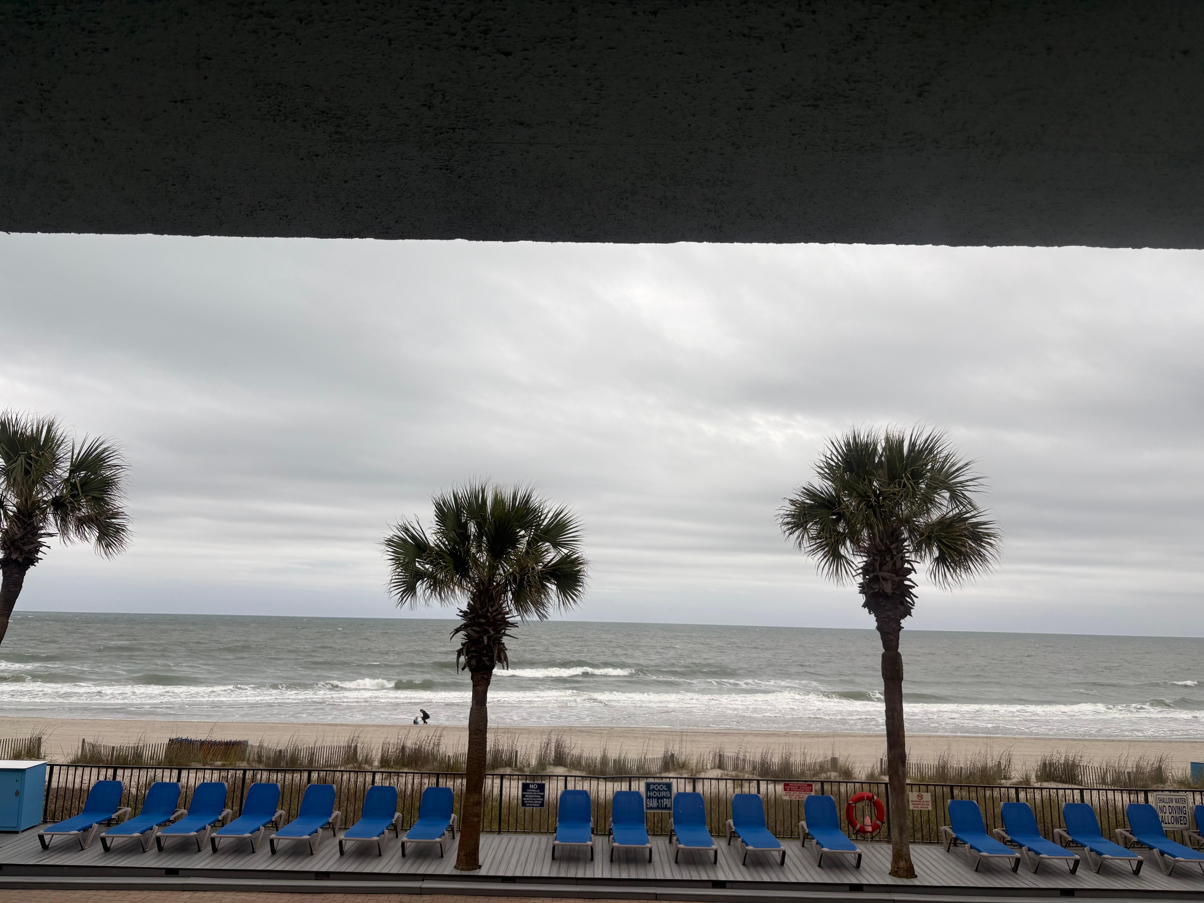 This was the view from my room. Gorgeous.  