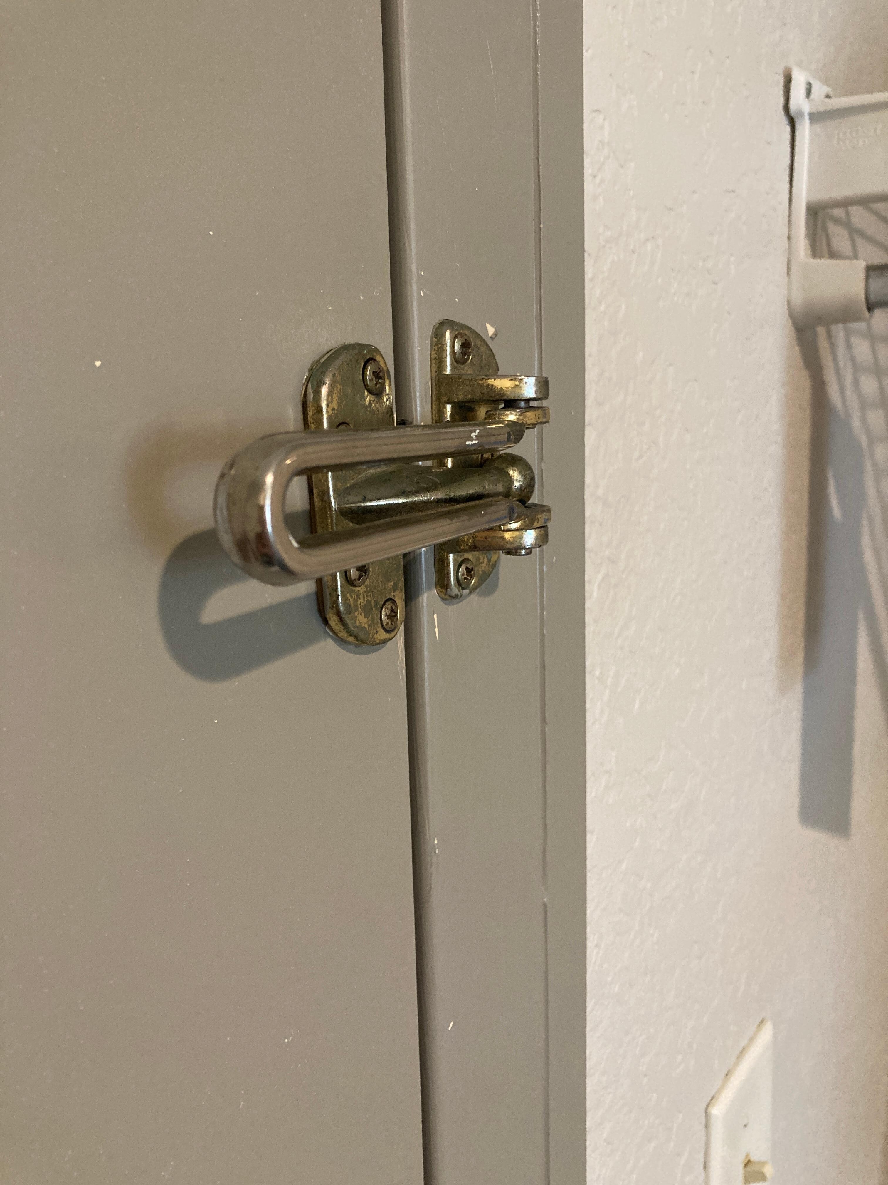 Door wouldn’t latch properly 
