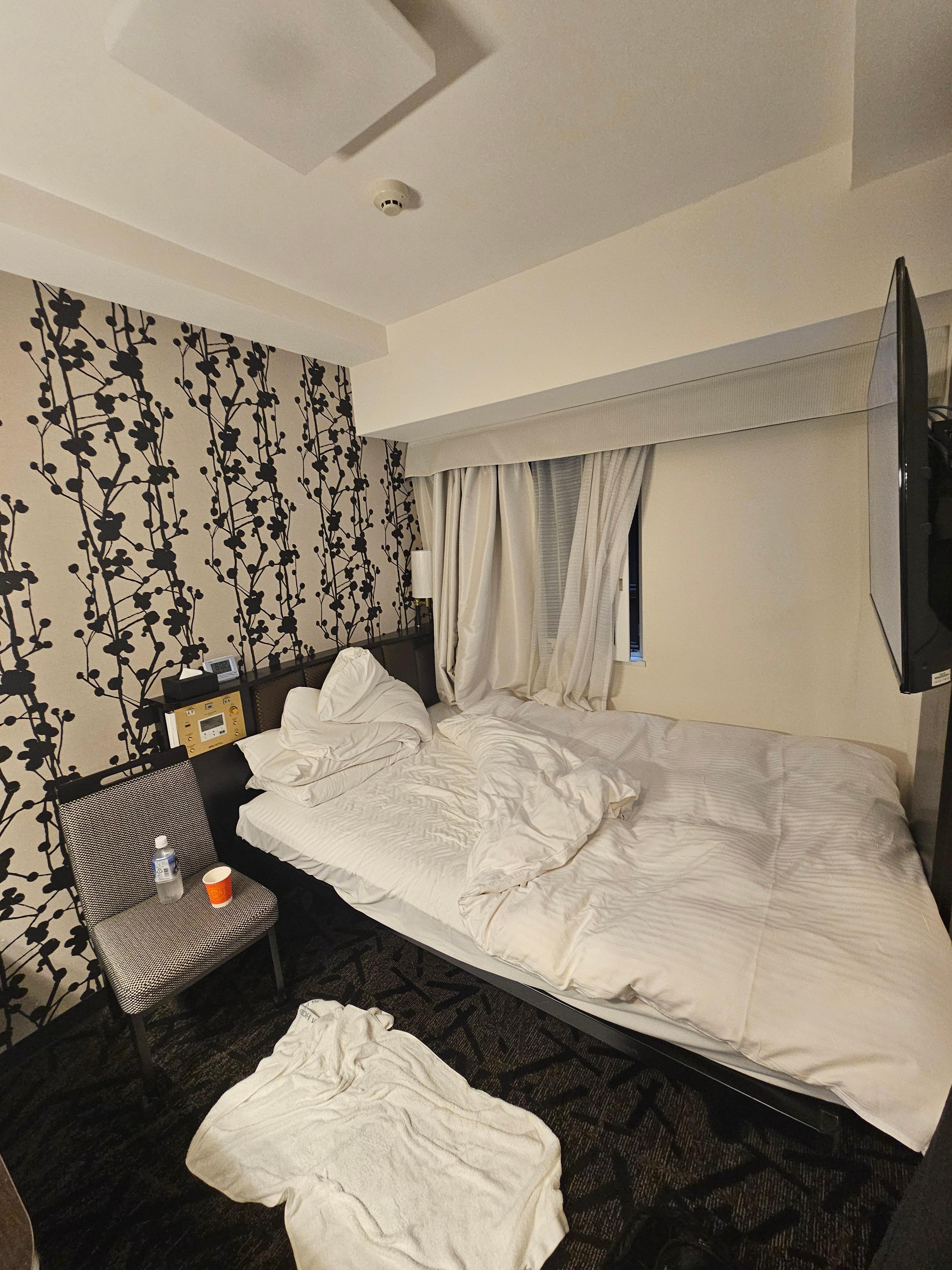 Room is much smaller than it looks.