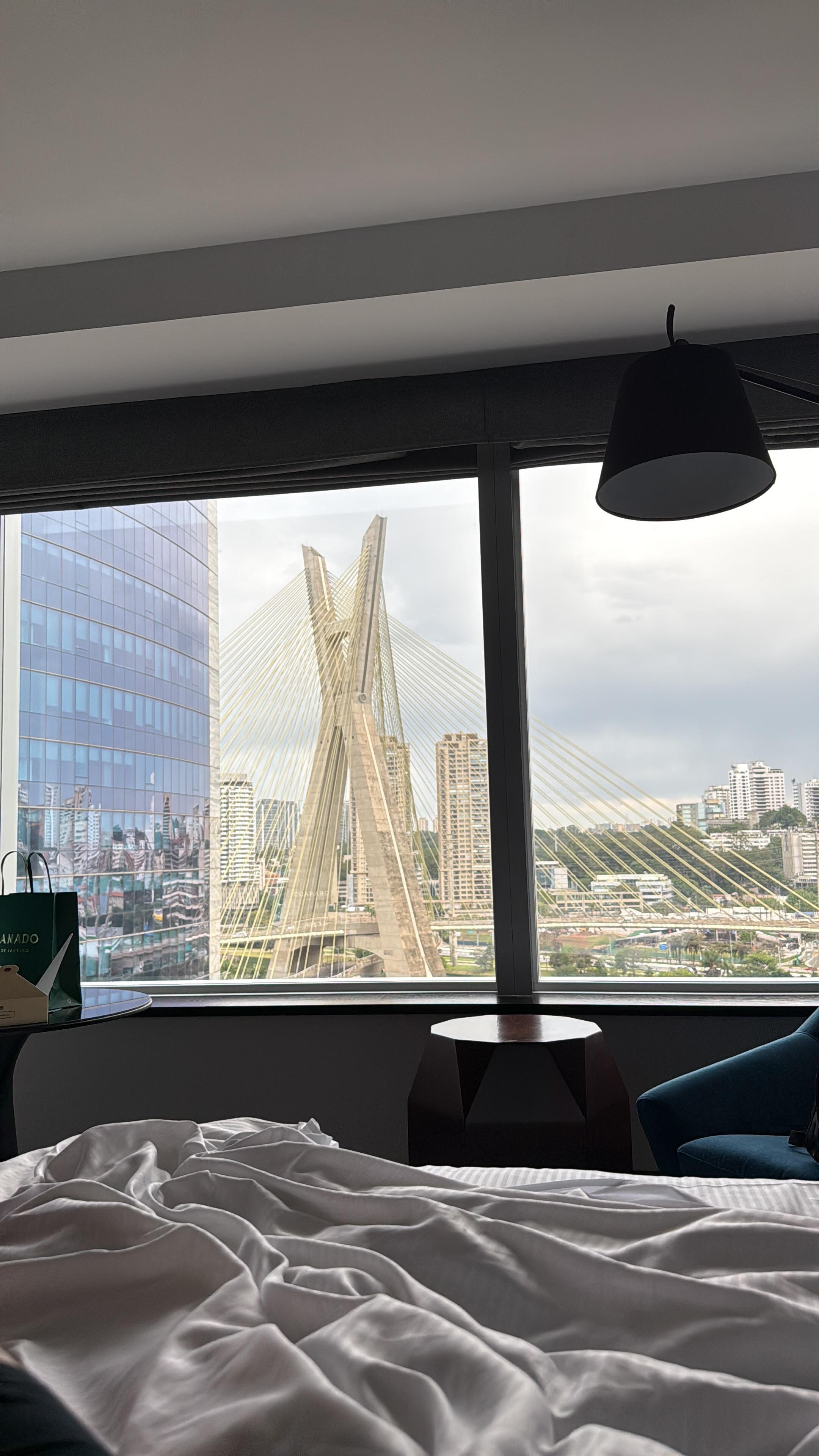 Vista do quarto 