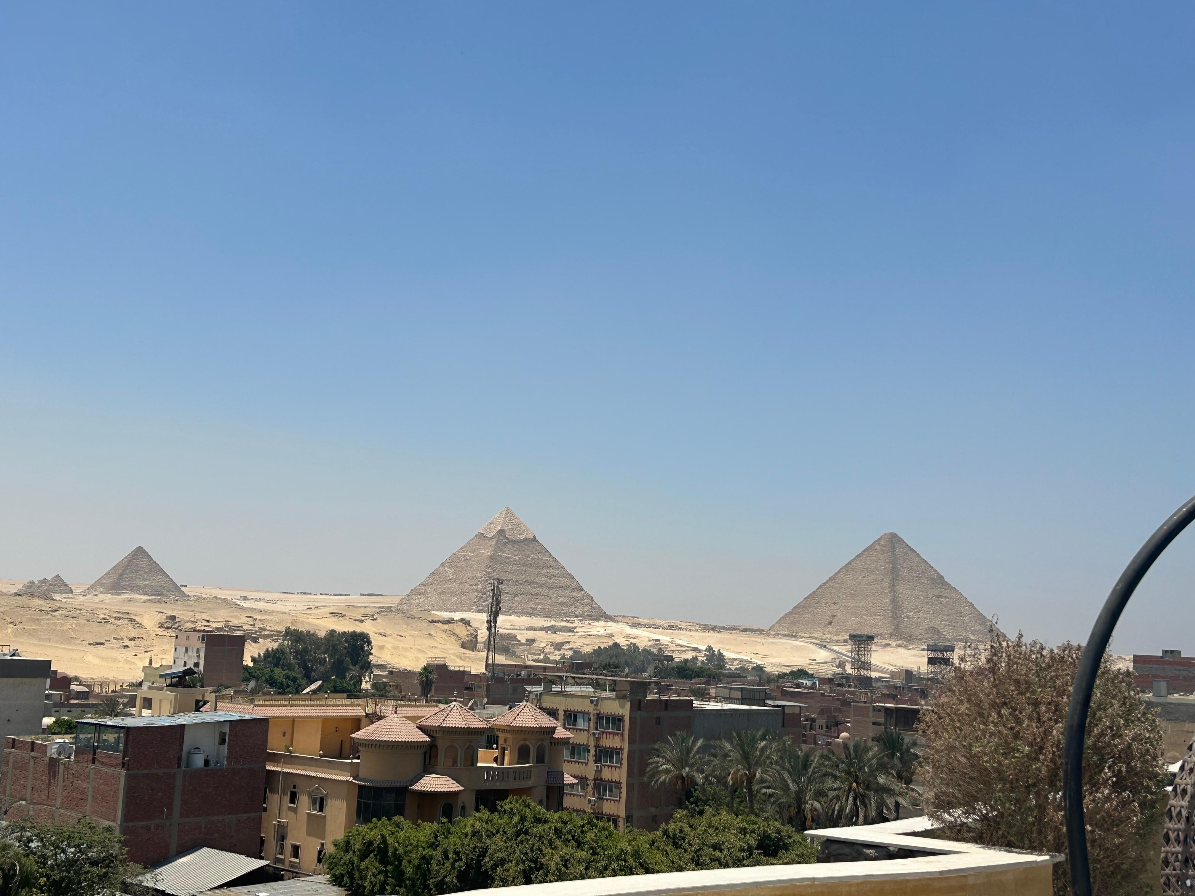 Depuis la terrasse