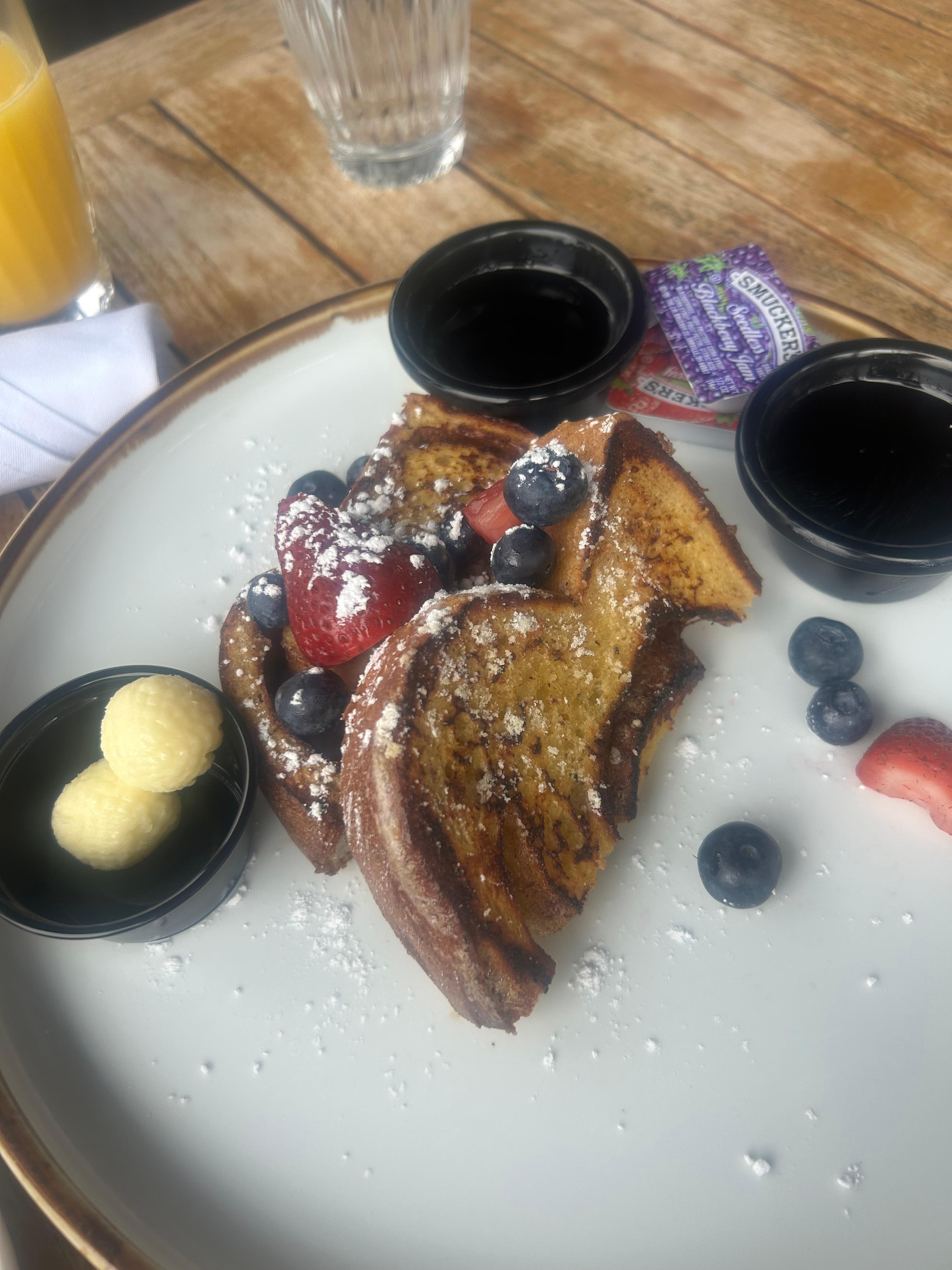 Half order of French toast