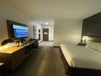 This is an ADA room, excellent condition.