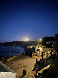Moonrise from the terrace