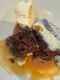 Sticky toffee pudding