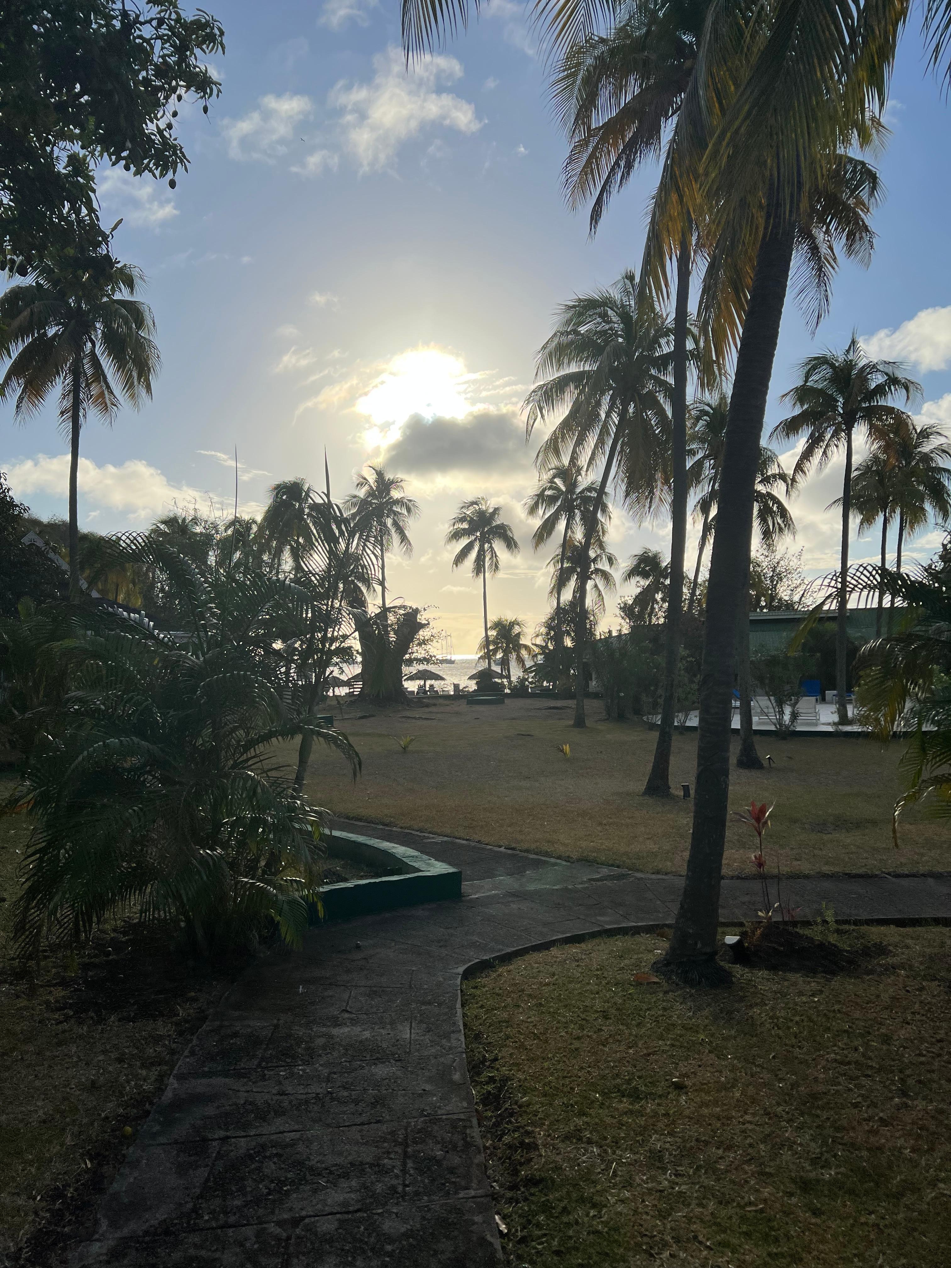 The grounds were stunning 