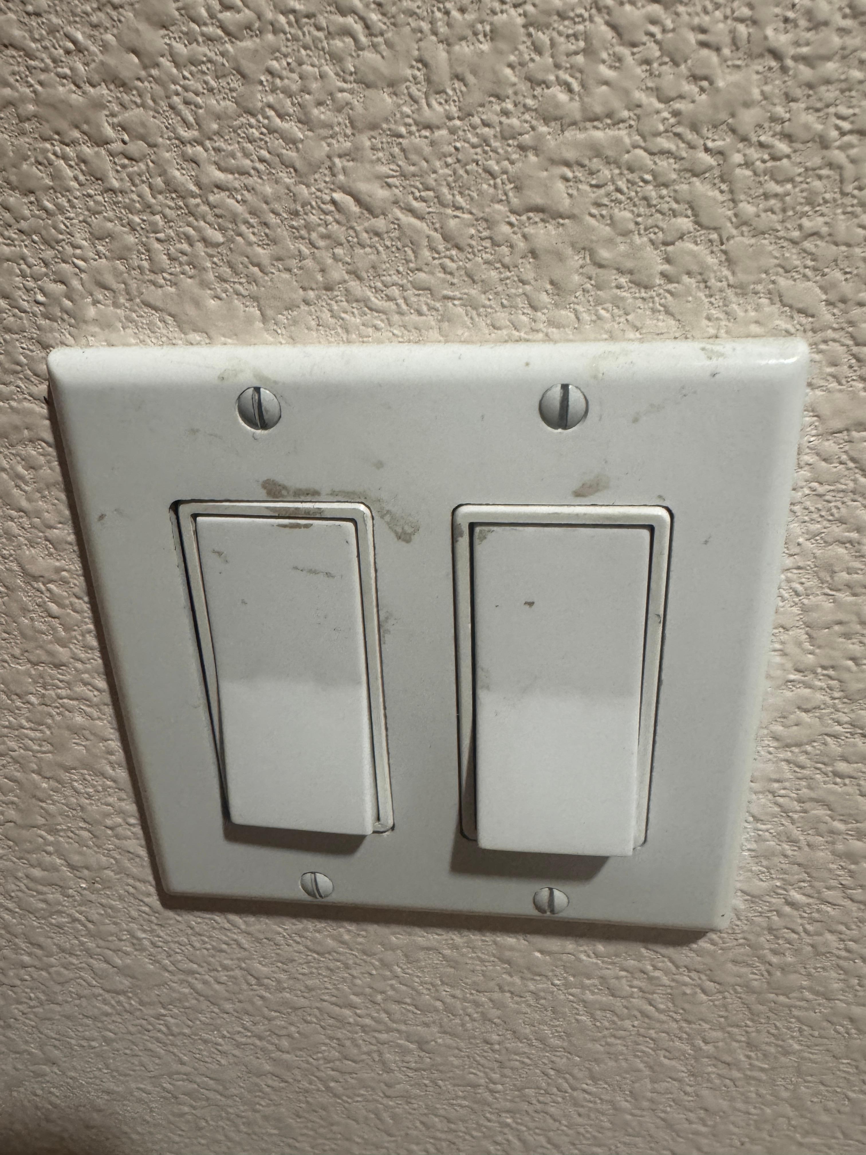 all surfaces were gross and dirty like this as if room has not been cleaned in a long time