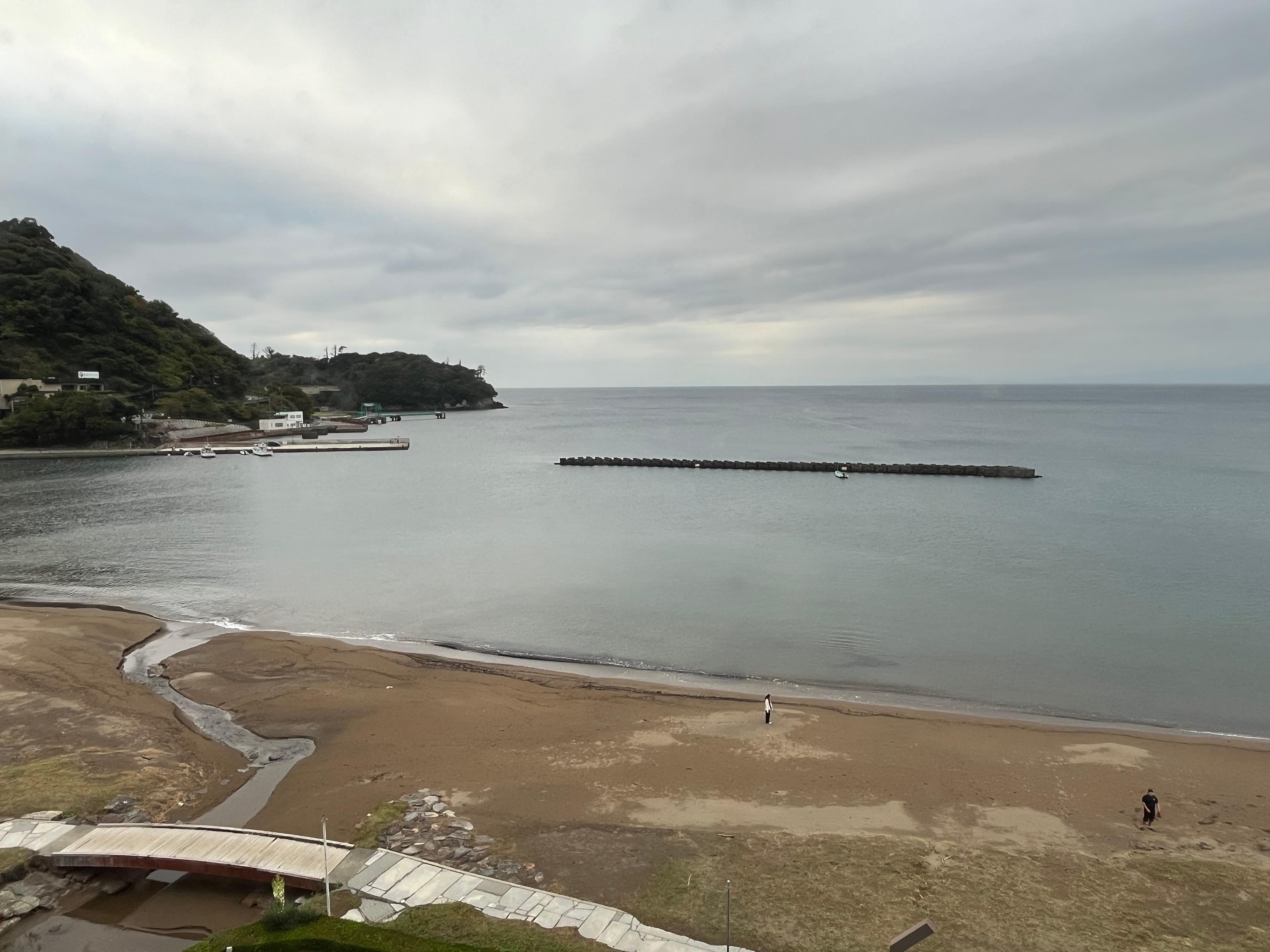 部屋から見れるビューです