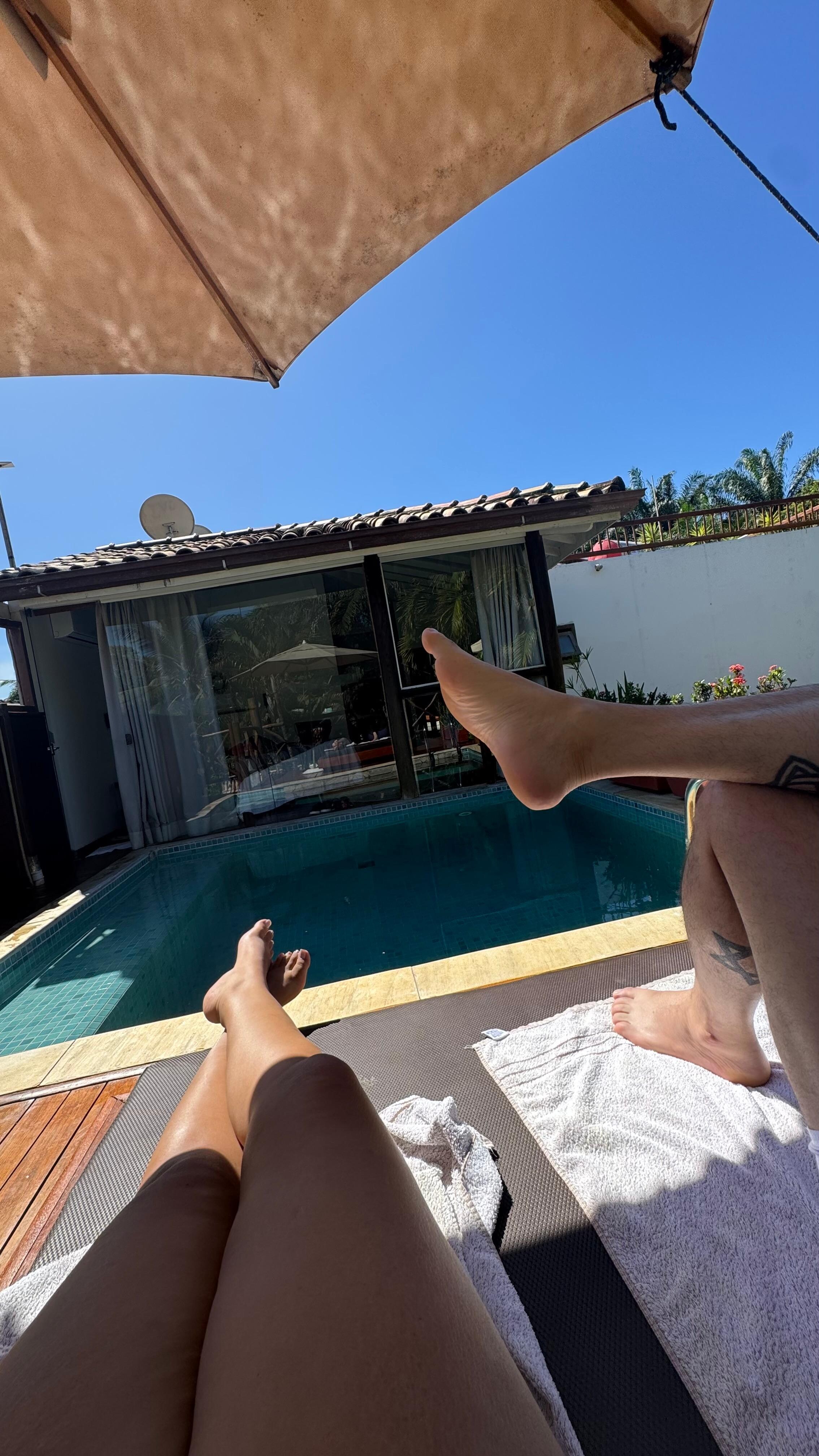 Piscina privativa da suíte 