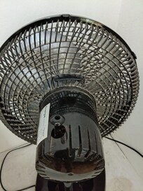 ventilador bastante sujo