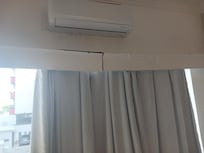 Suporte da cortina caindo