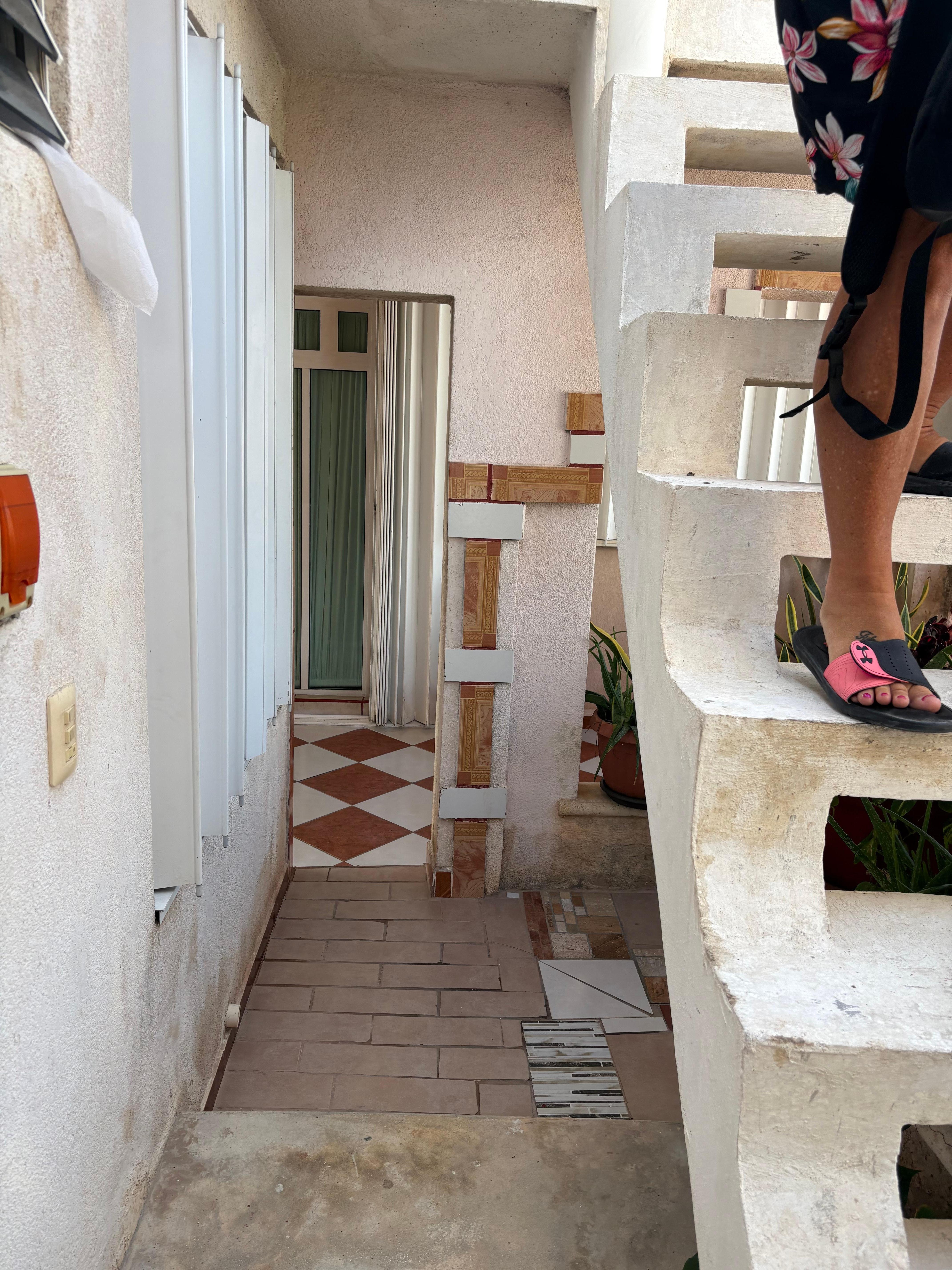 Hallway going to roof! 