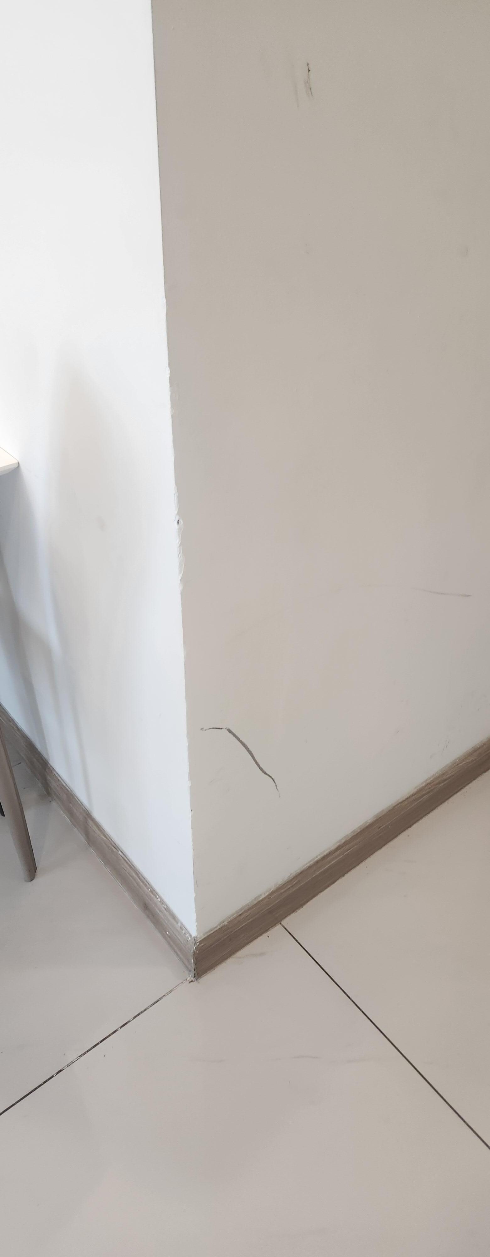 Walls were painted only with primar