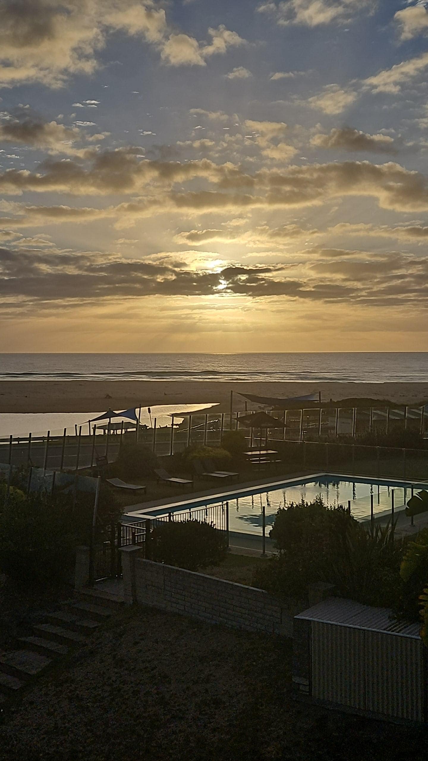 Sunrise from room 27