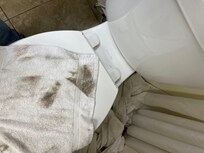 That’s how dirty the floor was