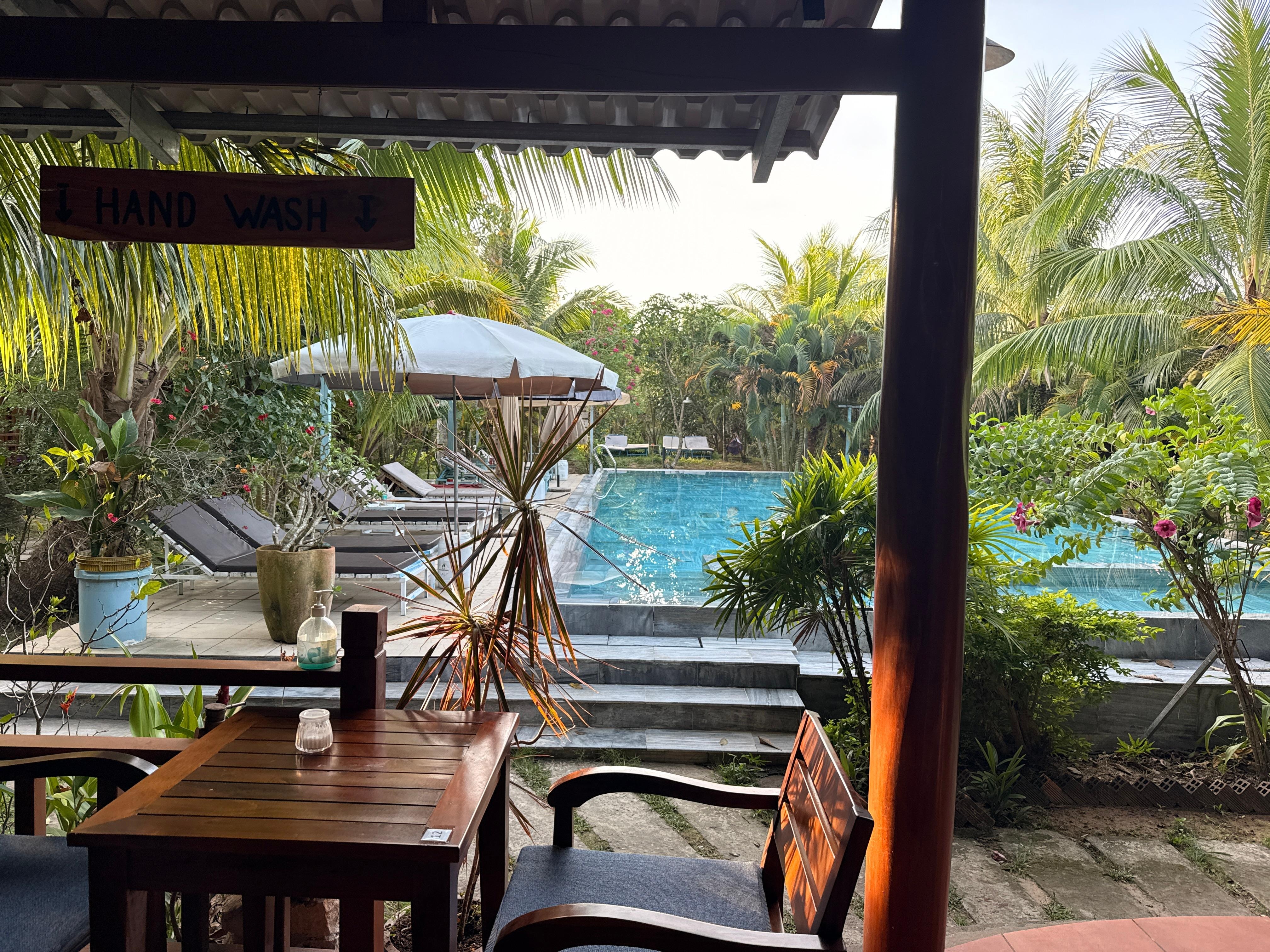 Vy från restaurangen