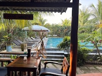 Vy från restaurangen