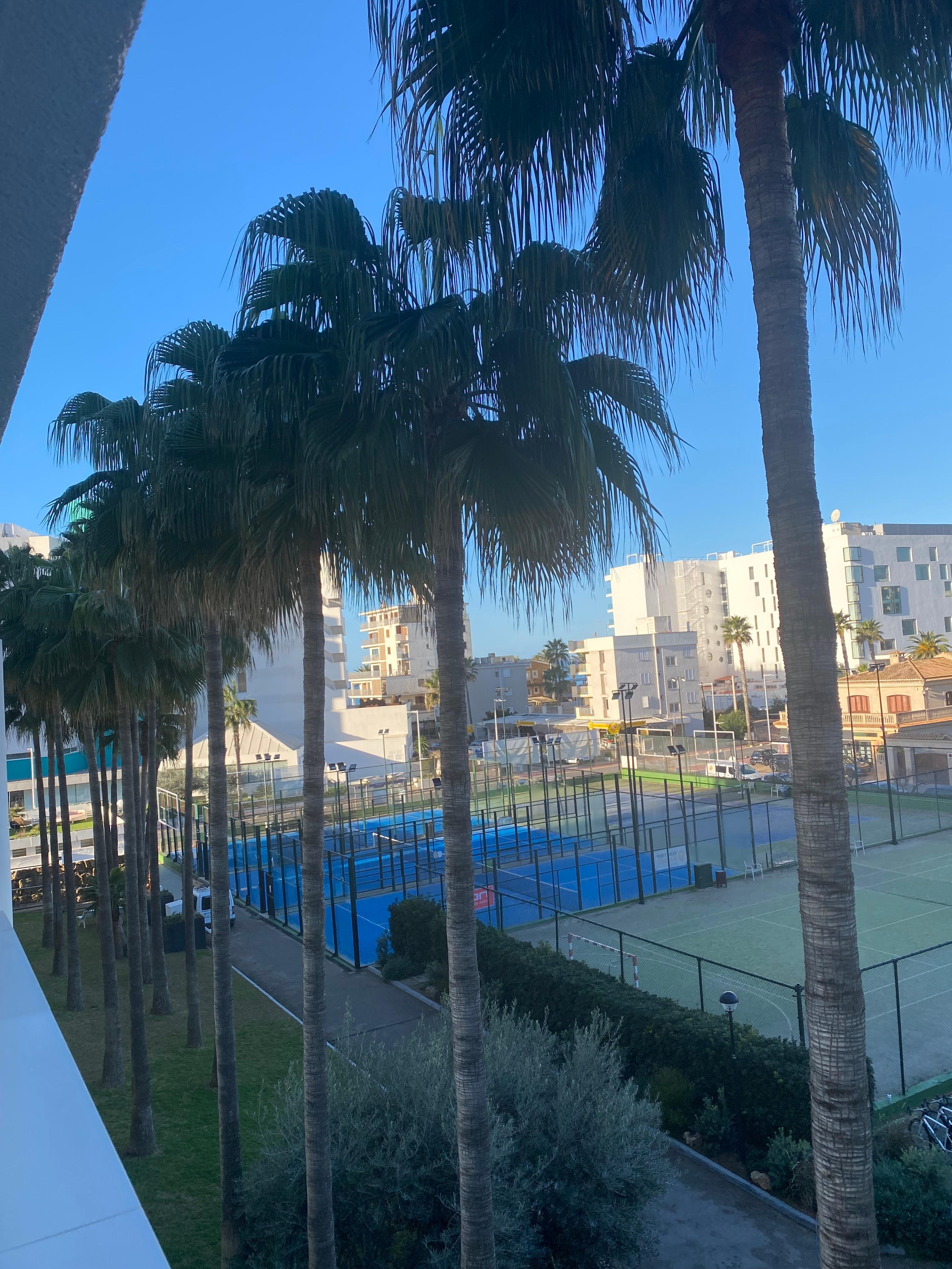 Blick von unserem Balkon aus 