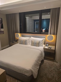 Junior Suite bedroom.