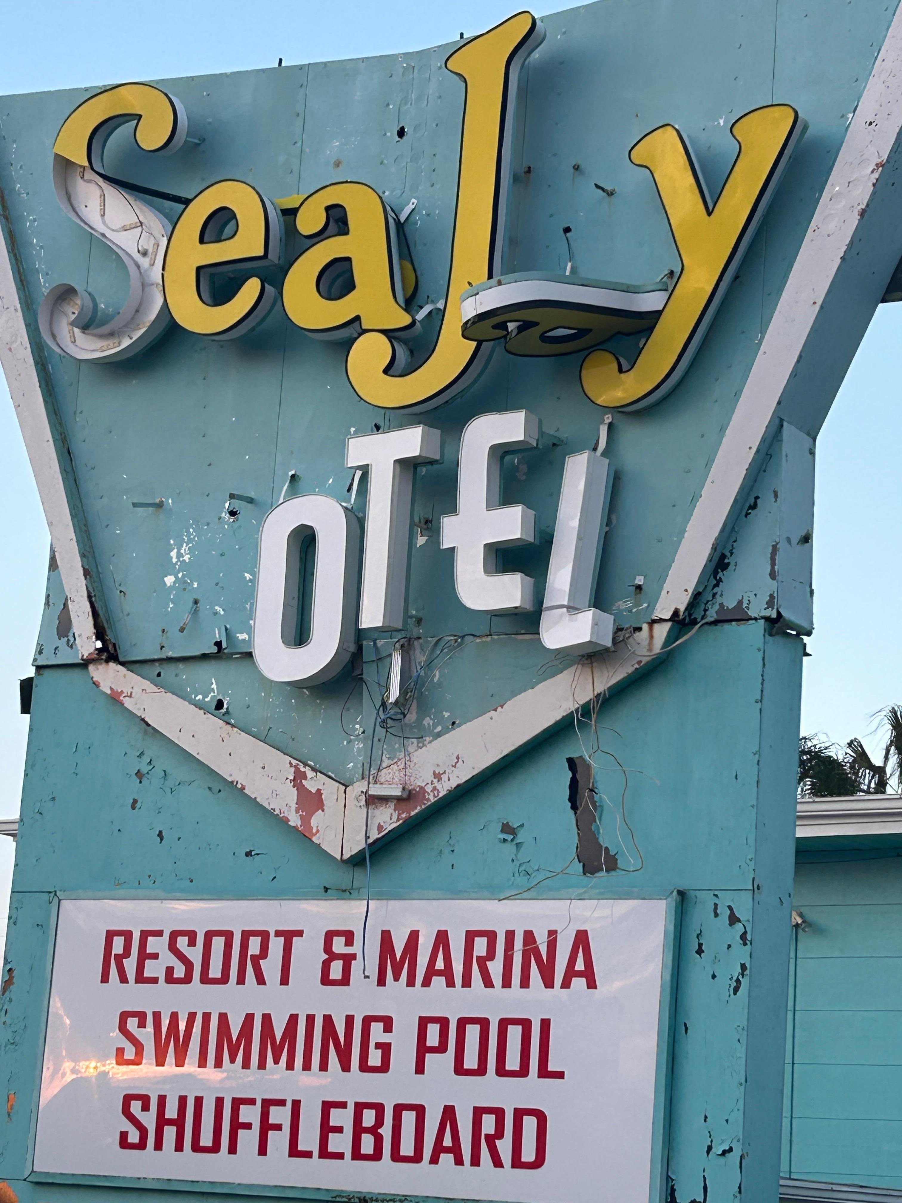 Sign is adorably shabby, don’t let that scare you off. 