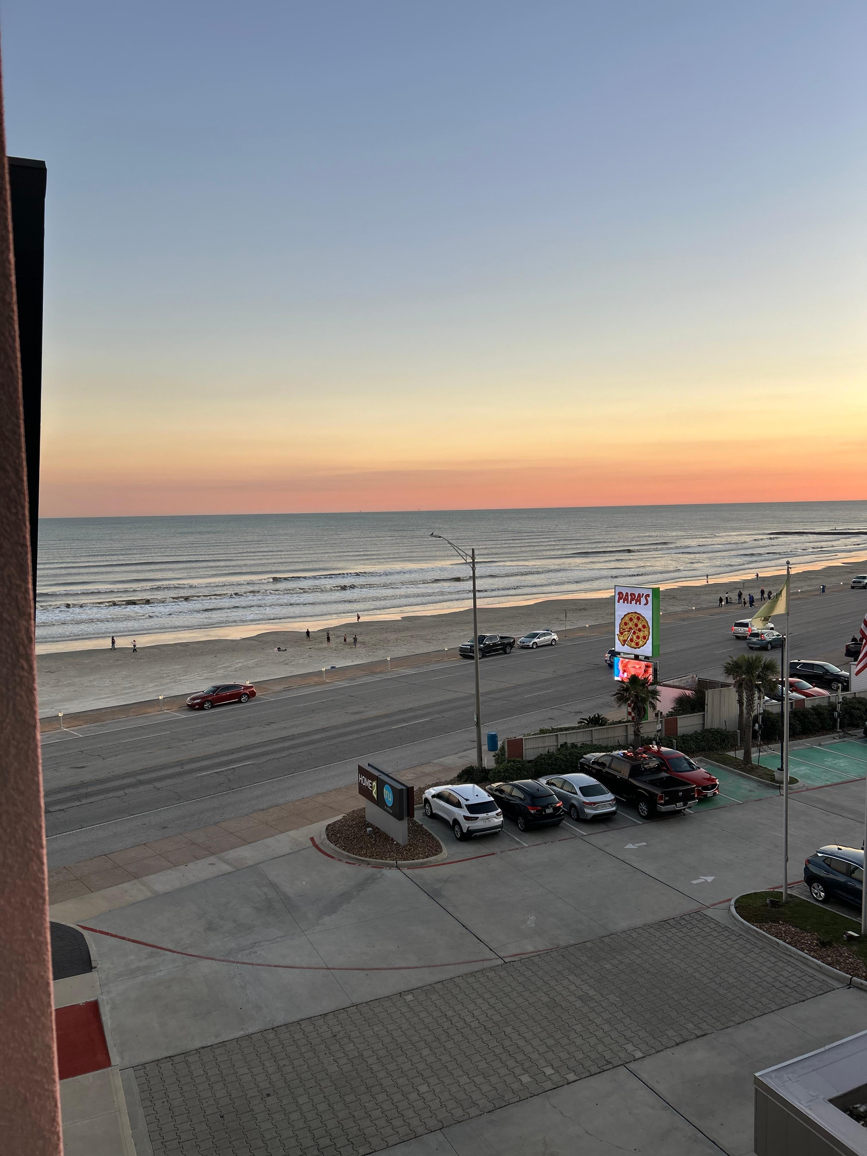 View from balcony room 442