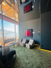 Saleta no hall de acesso aos quartos