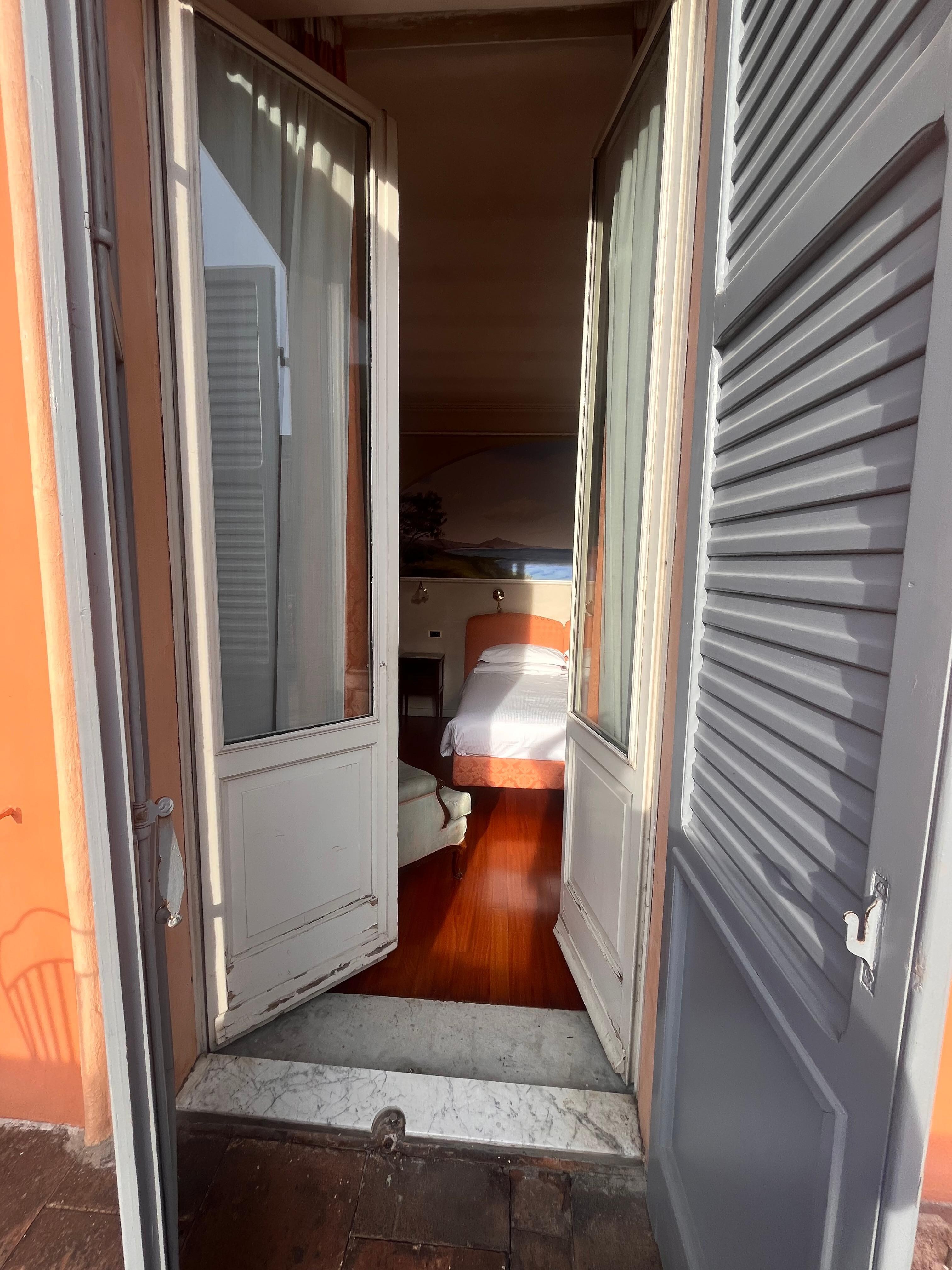 View back in my room