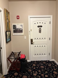 Nice inside door to room
