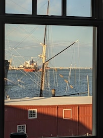 View from our window.