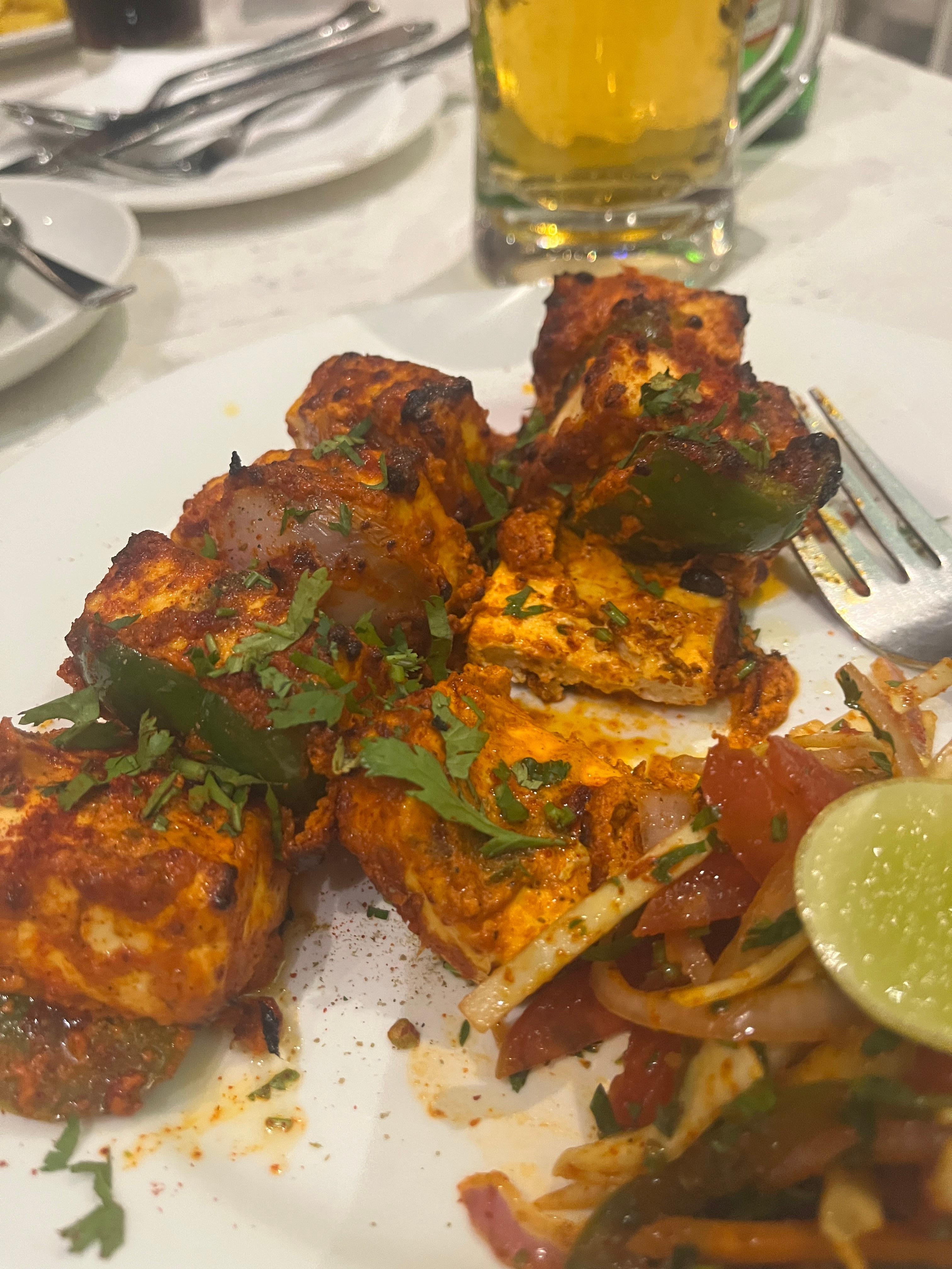 Paneer tikka 