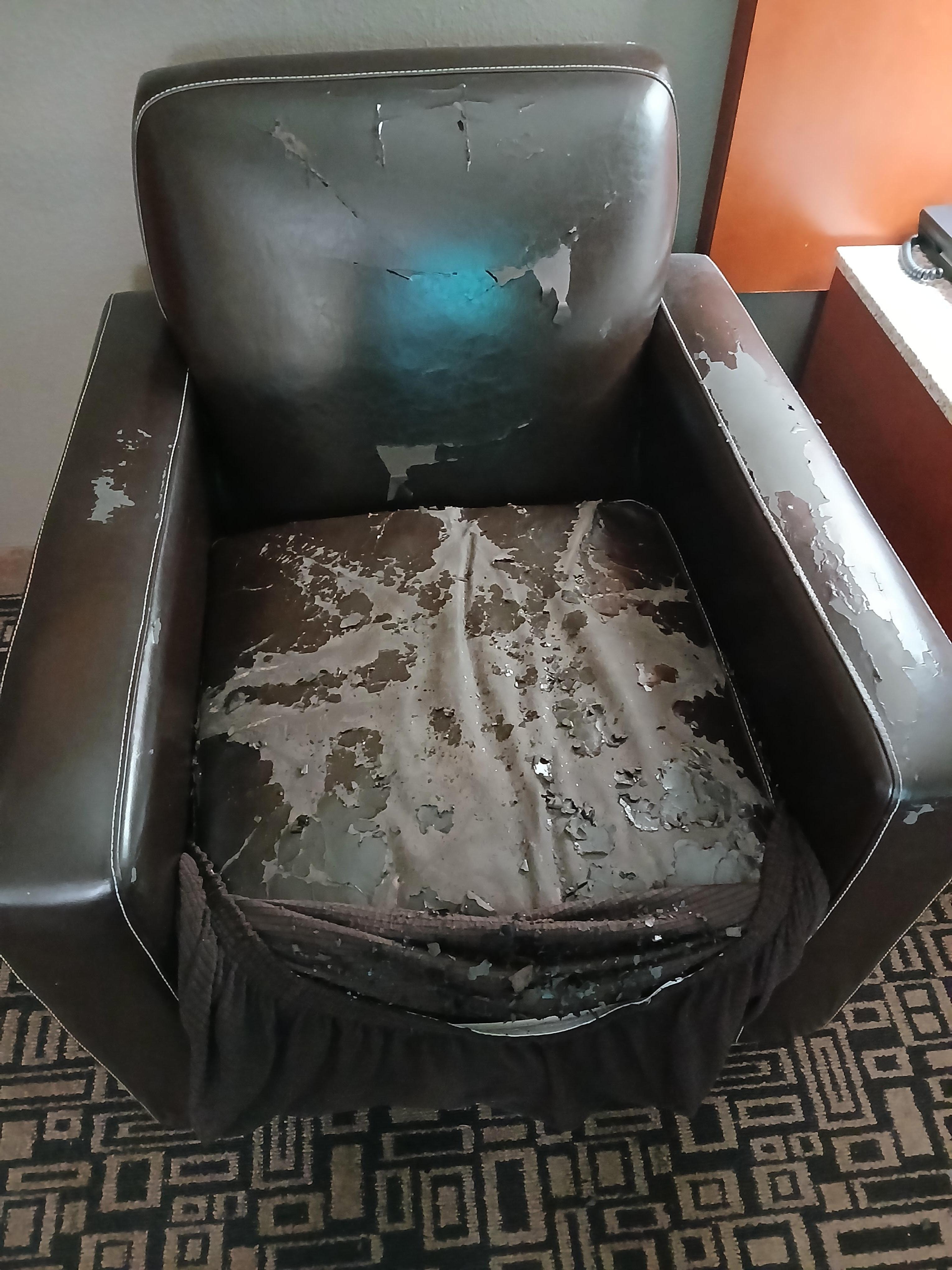 Side chair. Goodwill would reject this donation.