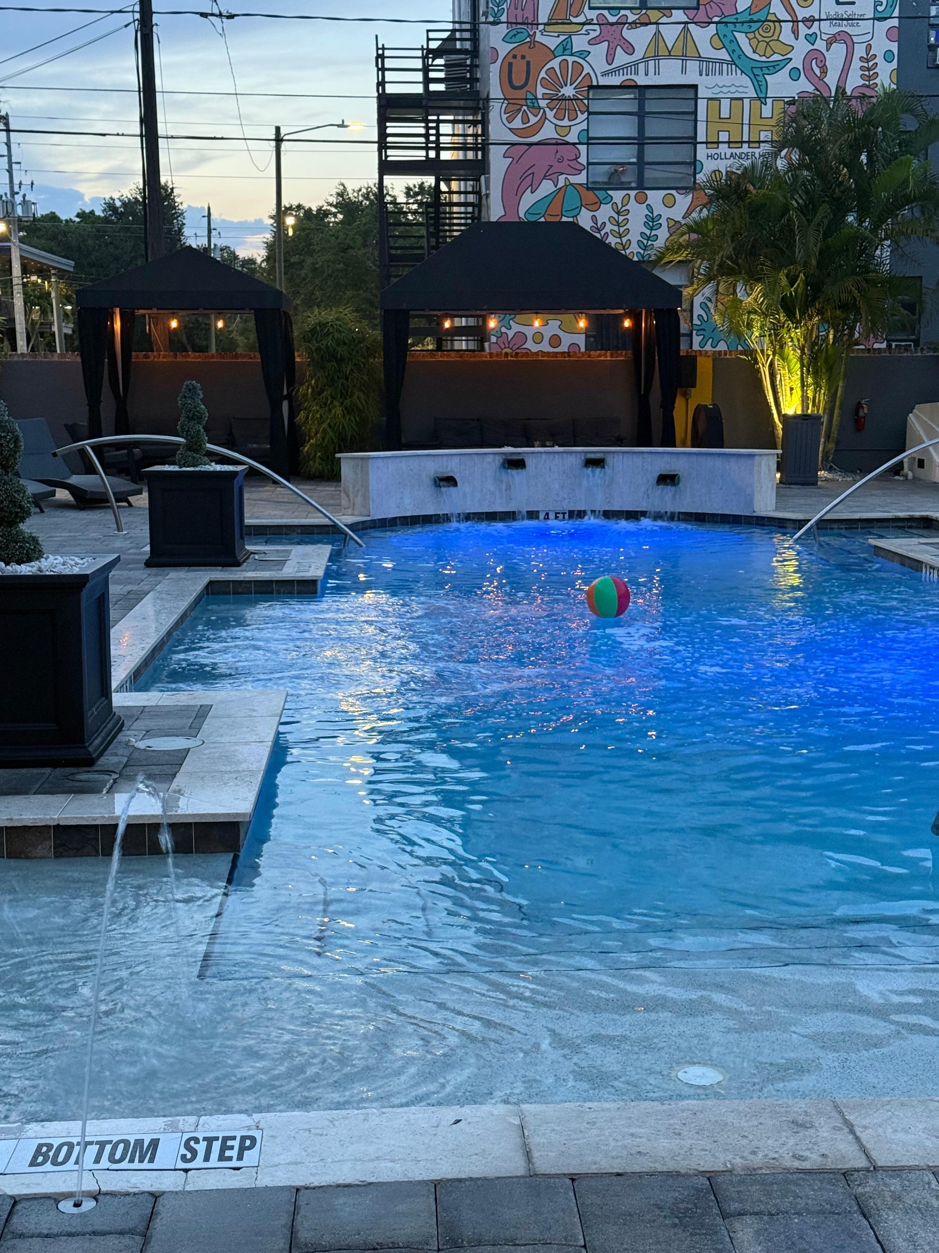Pool at sister property (Hollander)