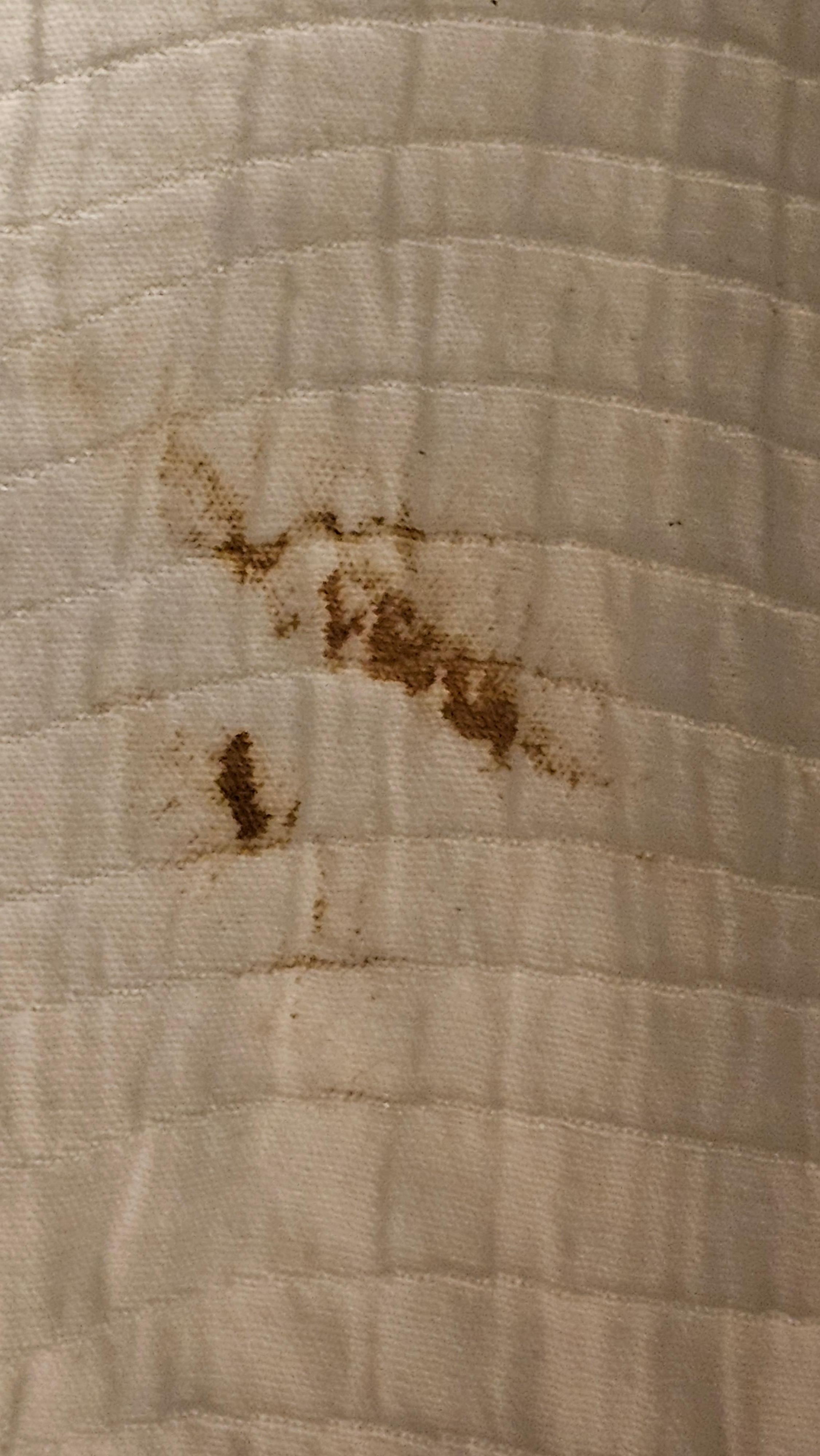 Sheets look like someone went #2 on them