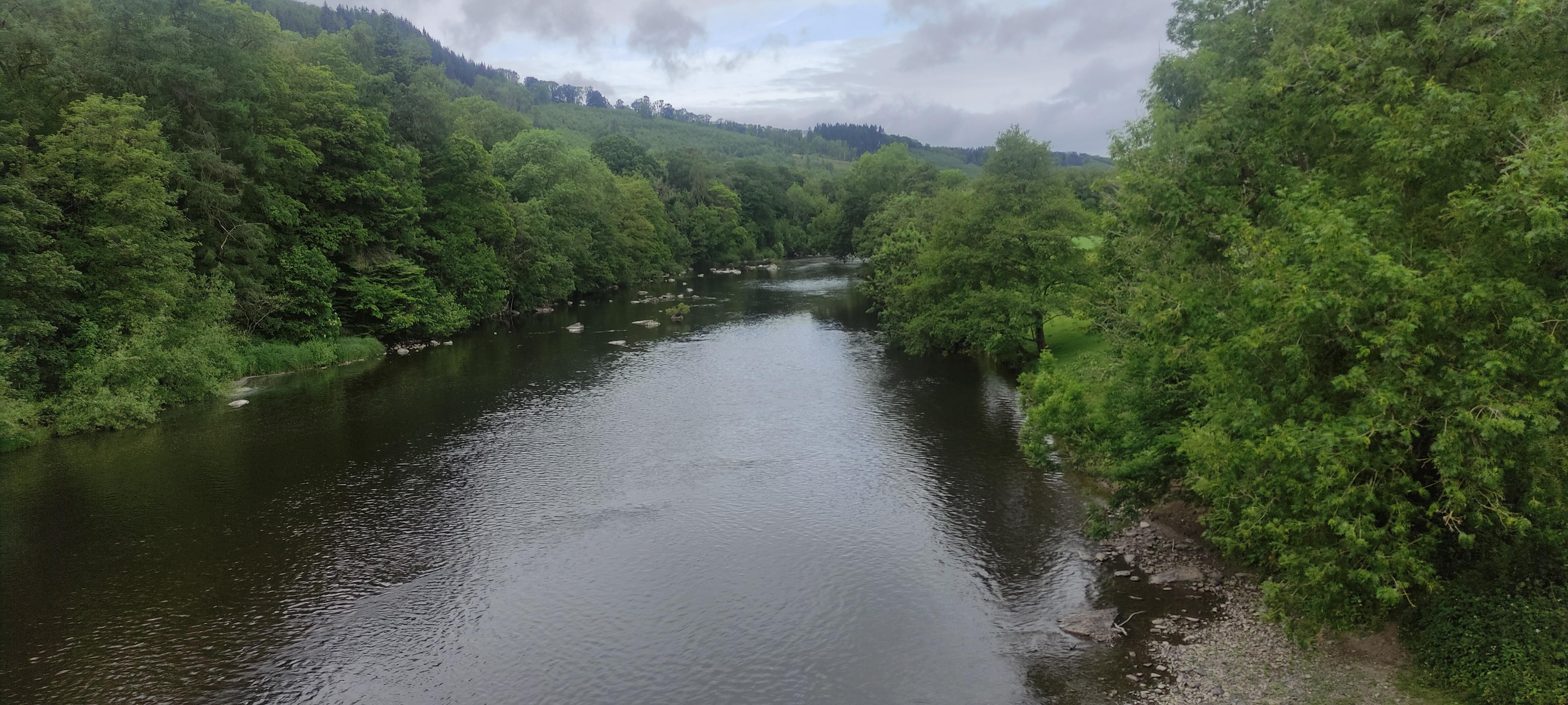 River Wye in village 
