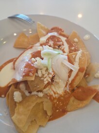 Food every morning was good.