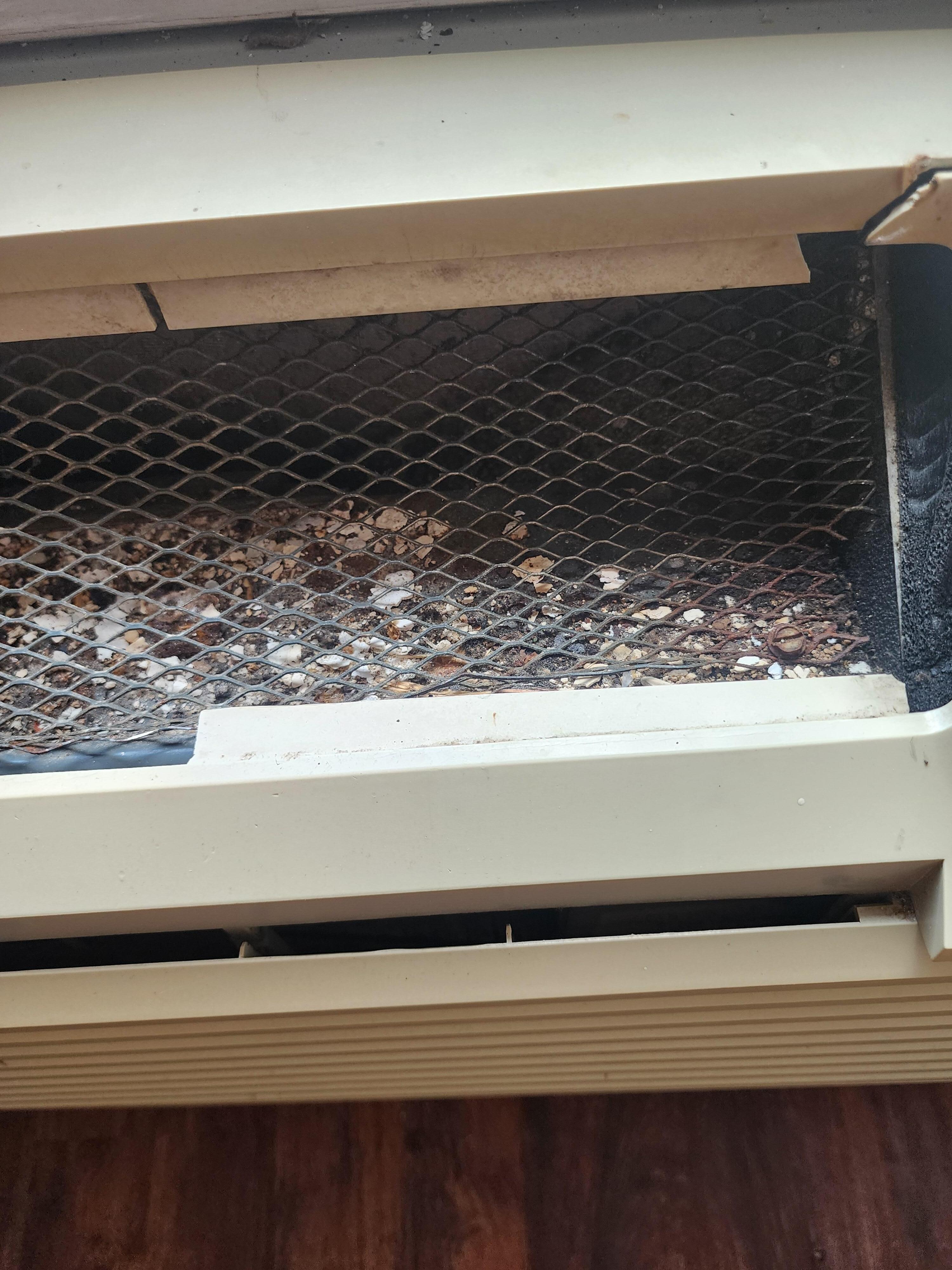 Filthy air conditioner 