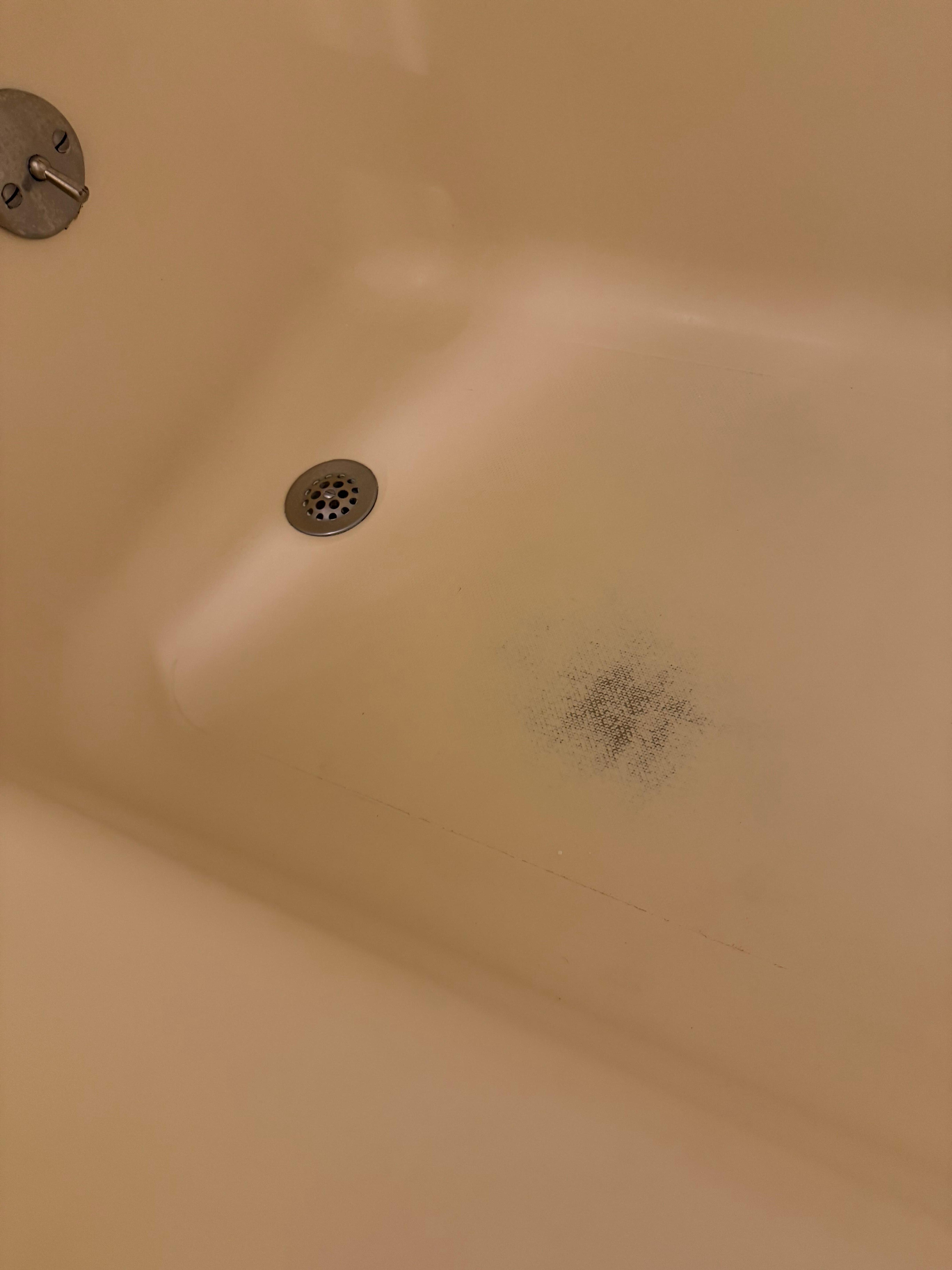 Dirty bathtub